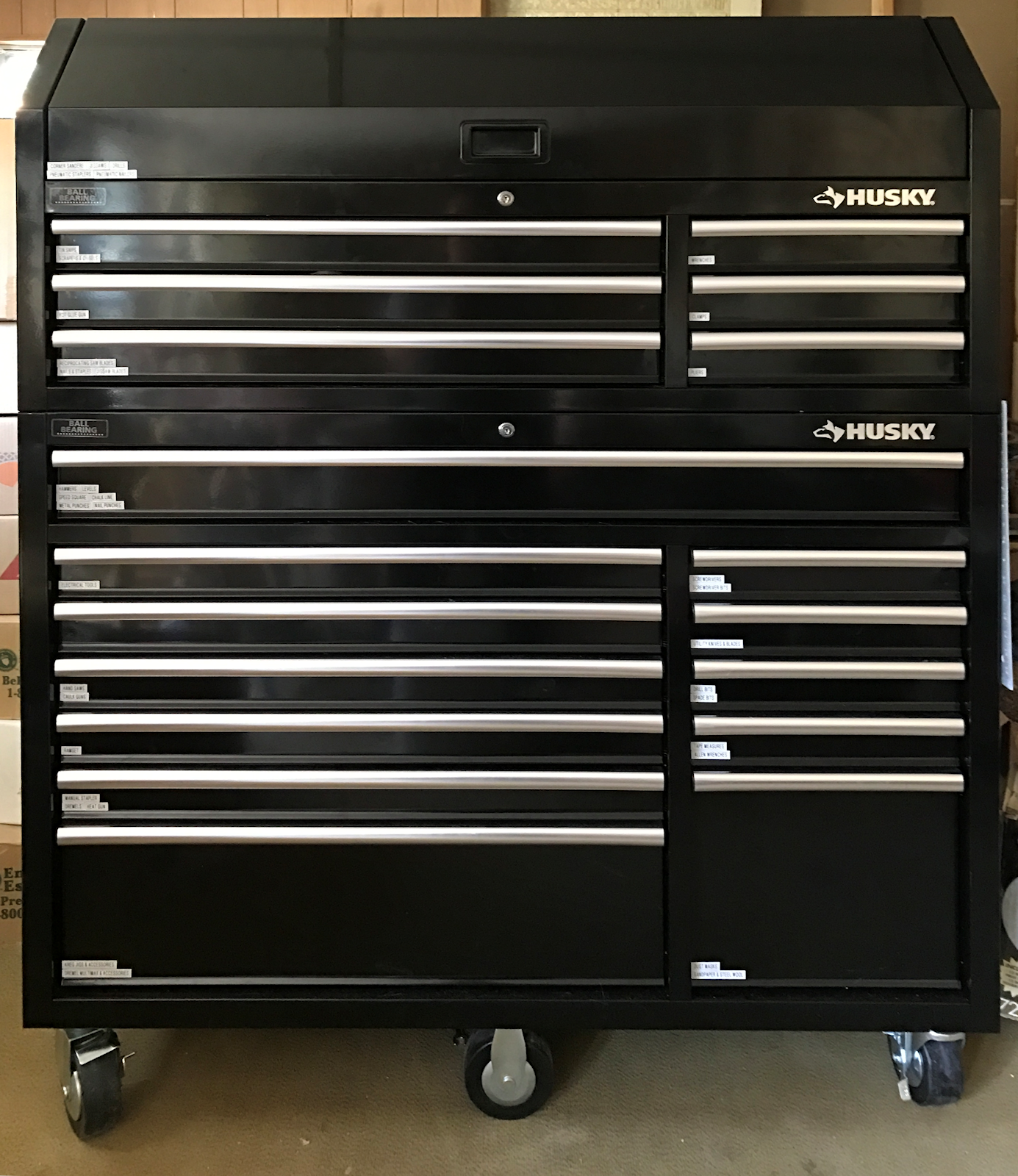 Organizing My 18 Drawer Tool Chest