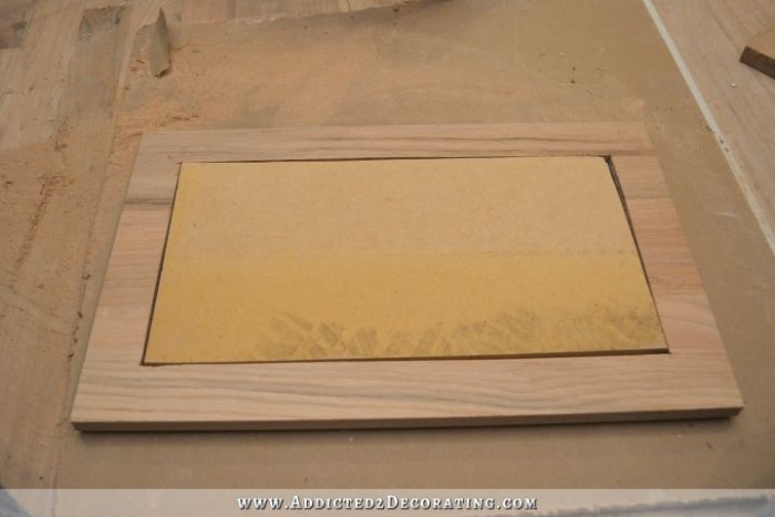 Peninsula Drawer Front Makeover (From Flat Panel To Recessed Panel ...