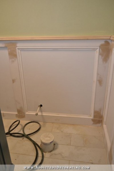 Recessed Panel Wainscoting With Tile Accent - Part 1 - Addicted 2 ...