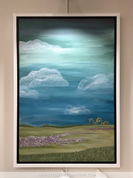 Original Artwork (by me!) + Super Easy DIY Modern Framing - Addicted 2 ...