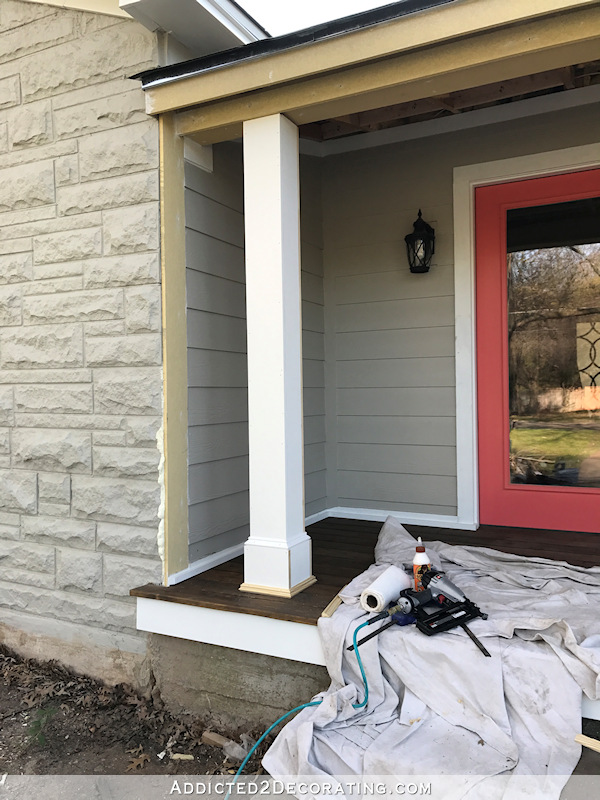 How To Wrap Front Porch Posts Turn Skimpy Front Porch Posts Into How To Wrap Front Porch Posts Turn Skimpy Front Porch Posts Into