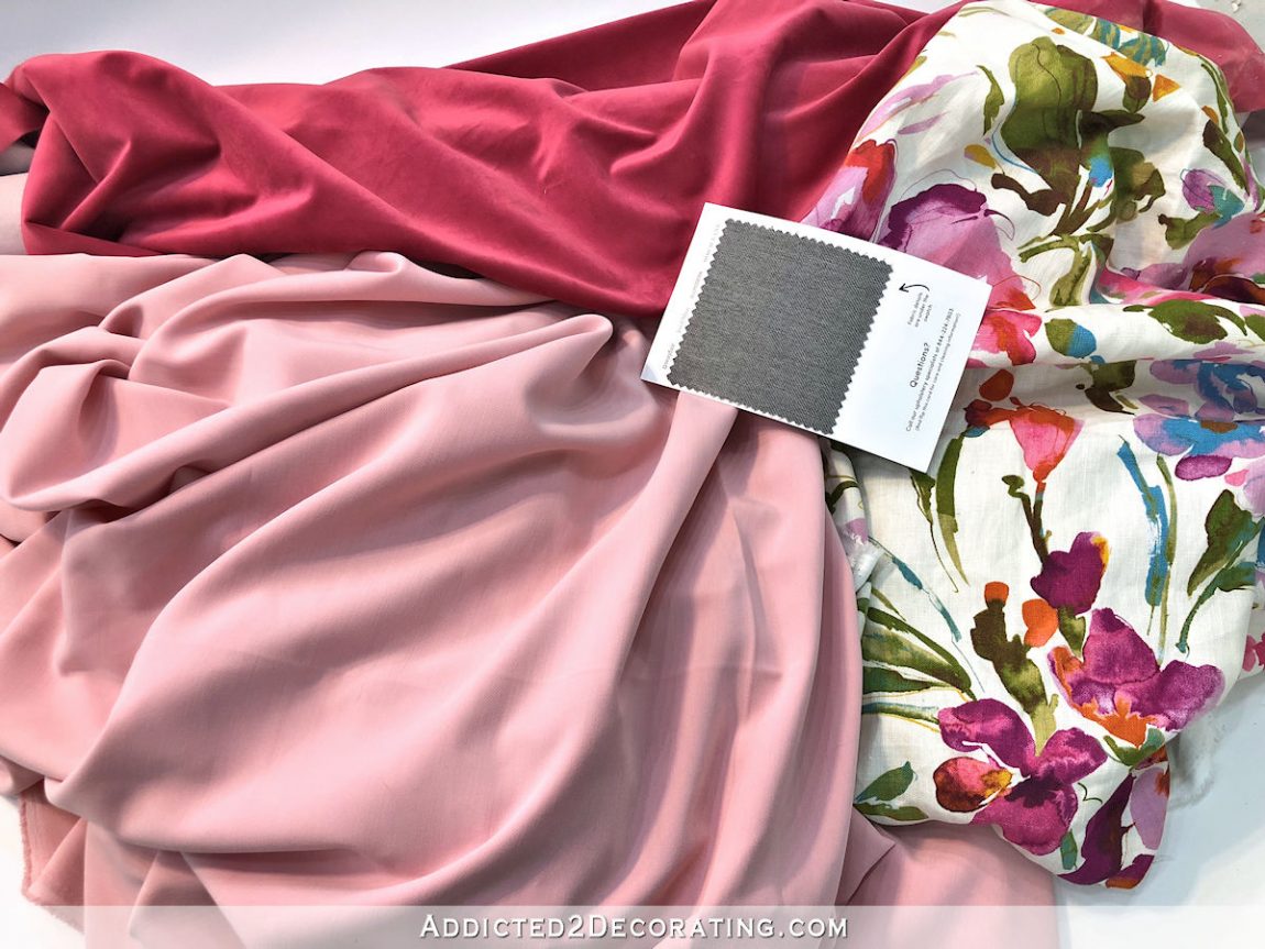Random Updates: Pink Drapery Fail, Work Table Upgrade, Cooper's Mystery ...