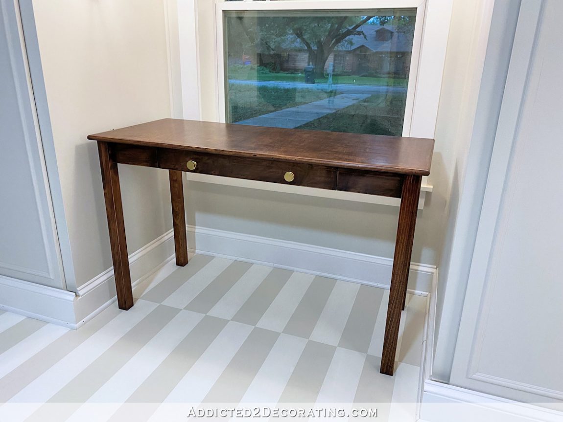 How To Build A Small DIY Writing Desk With Drawer - Part 1 - Addicted 2 ...