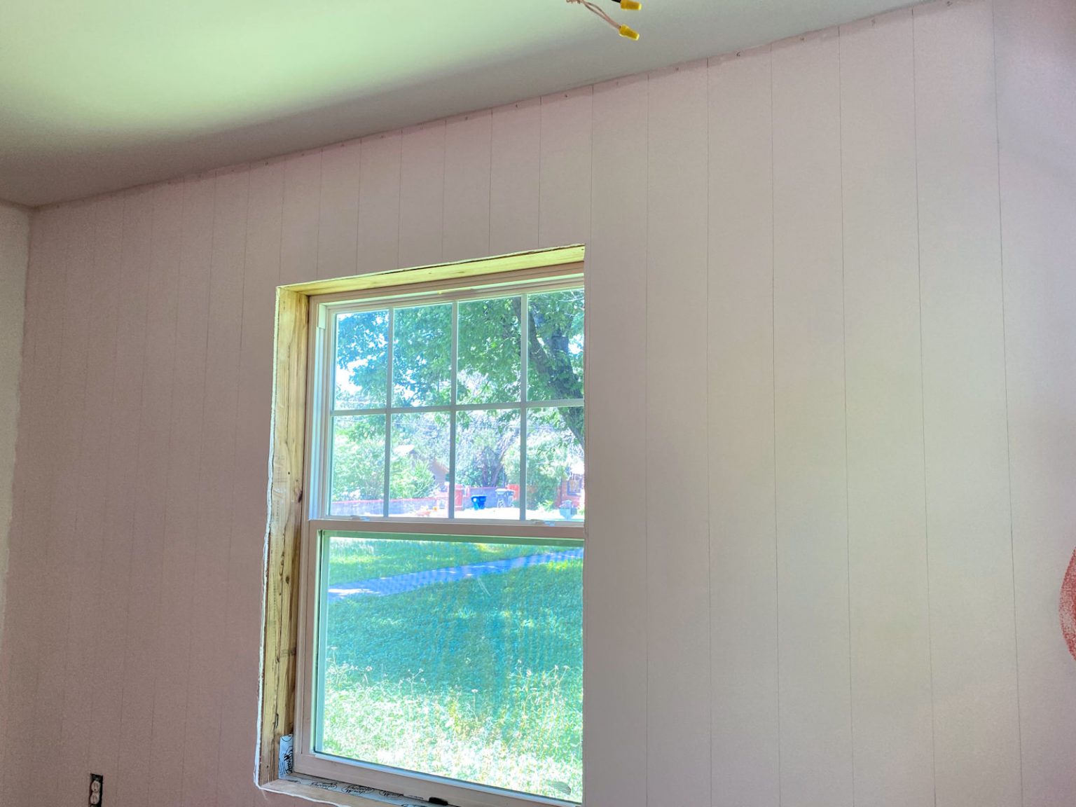 Home Gym - Finished Colorful Gradient Vertical Stripe Walls - Addicted ...