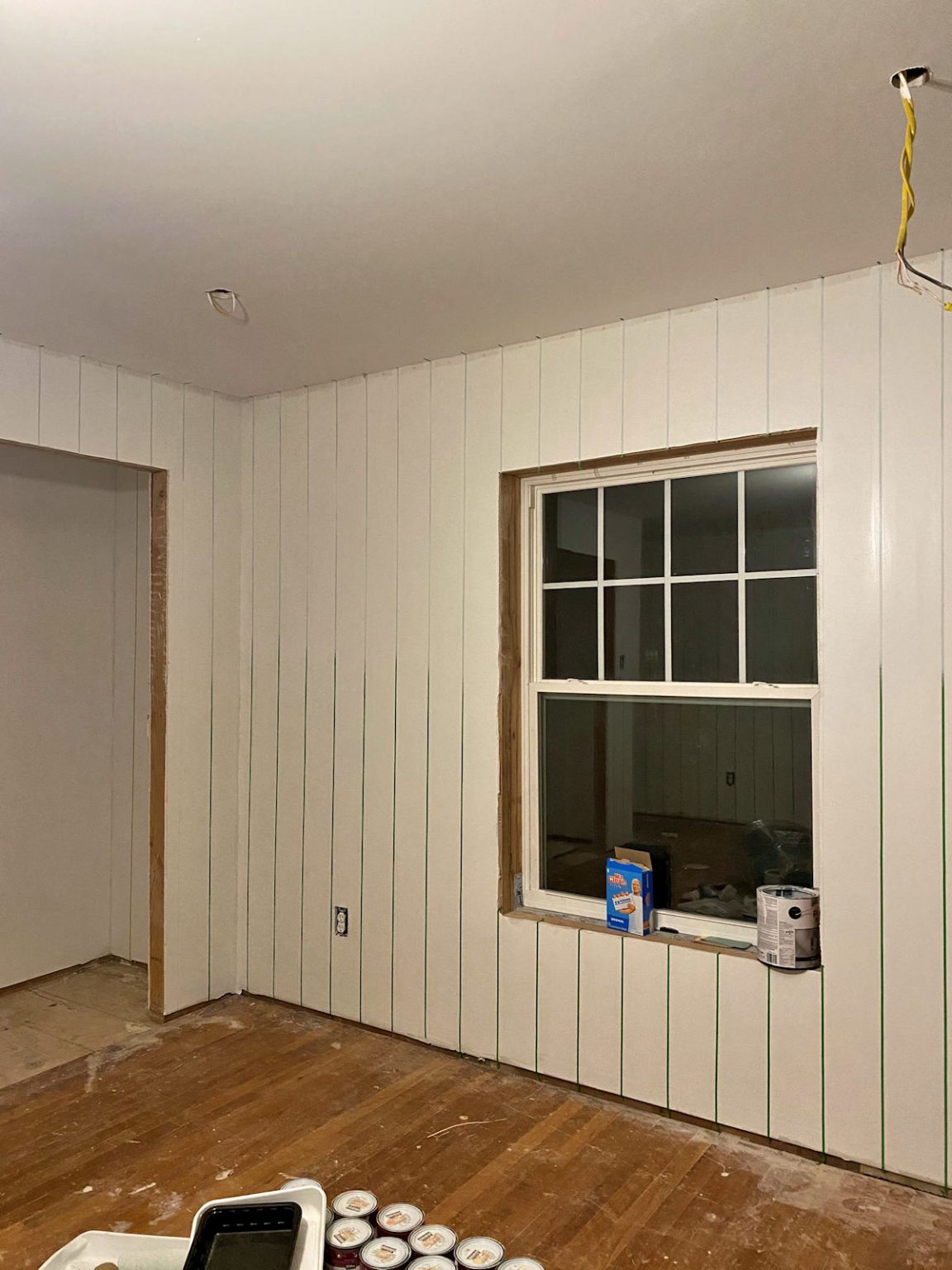 Home Gym - Finished Colorful Gradient Vertical Stripe Walls - Addicted ...