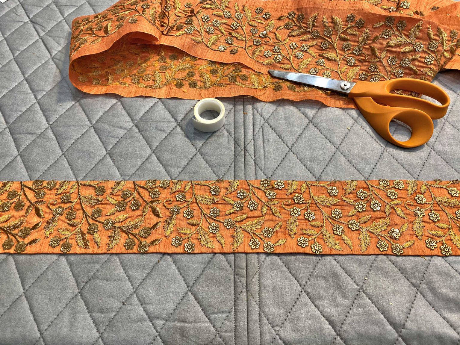 How To Make Your Own Drapery/Curtain Trim (Plus, My New Sitting Room ...