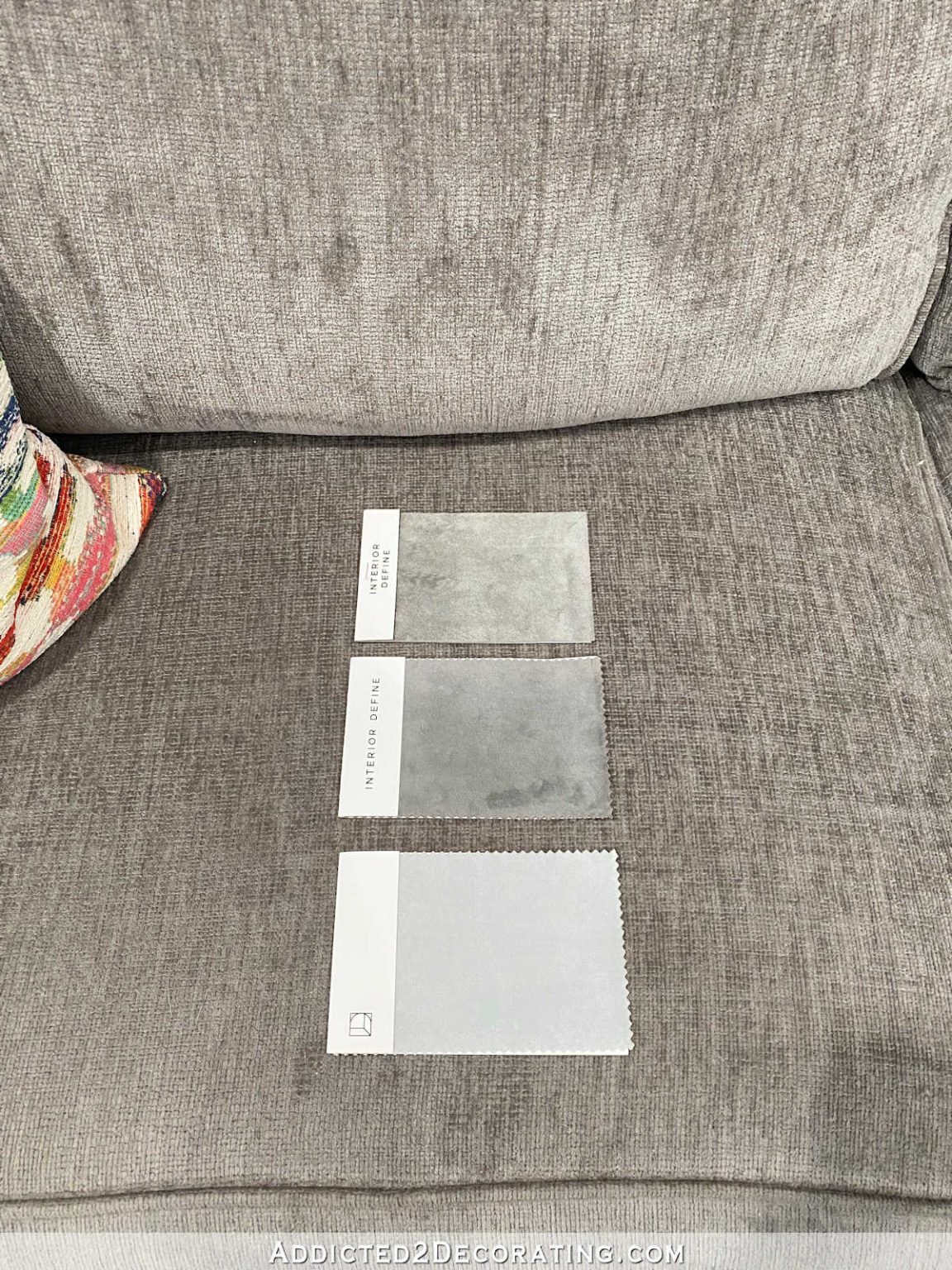 I Ordered The Sofa! Now I Have To Choose A Color (Fabric Swatches ...