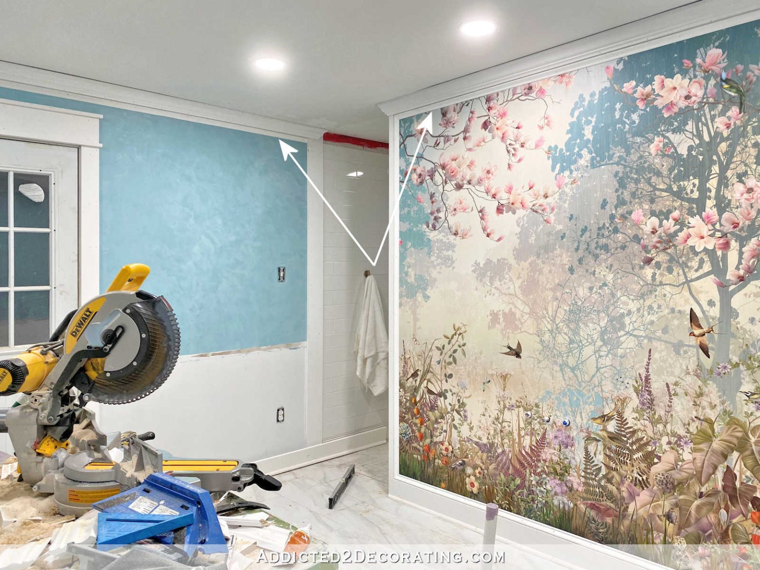 Base Cap Molding - My Favorite Trim - Addicted 2 Decorating®