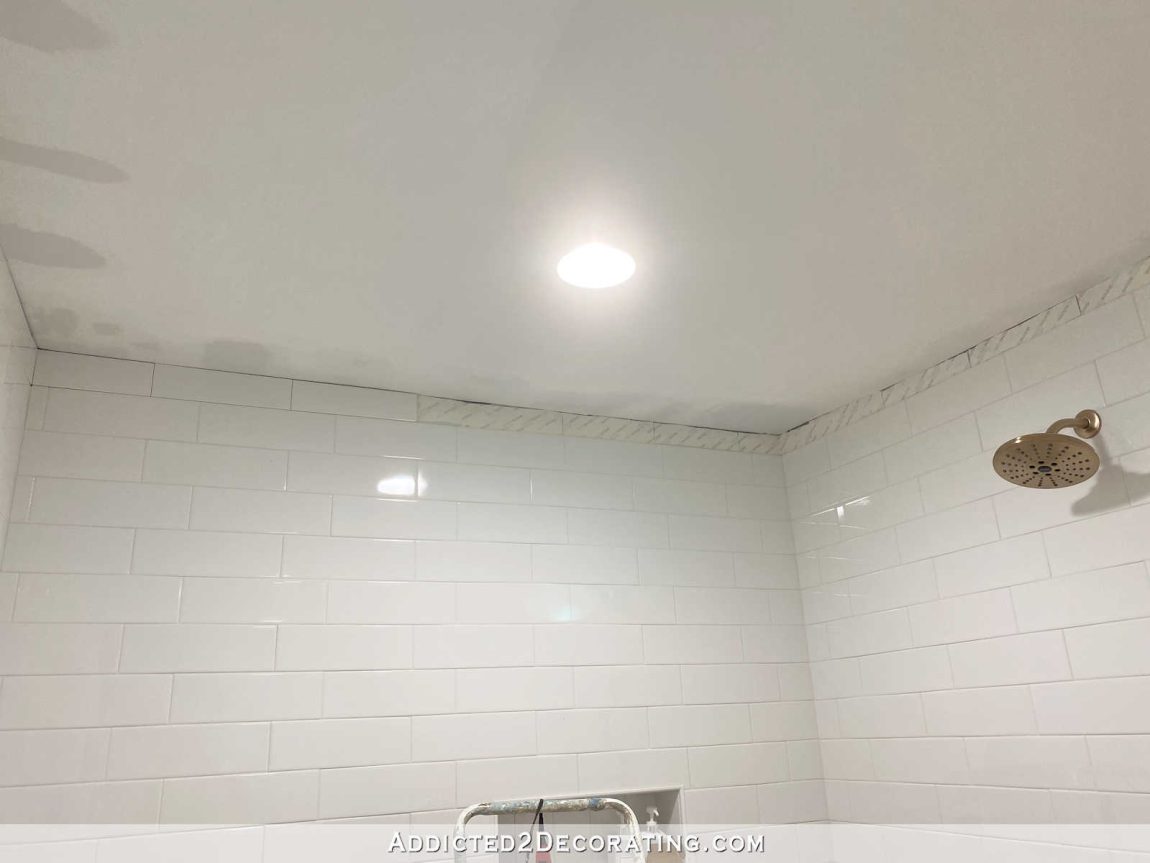 Finishing The Shower (And How Cutting Corners Backfired On Me ...