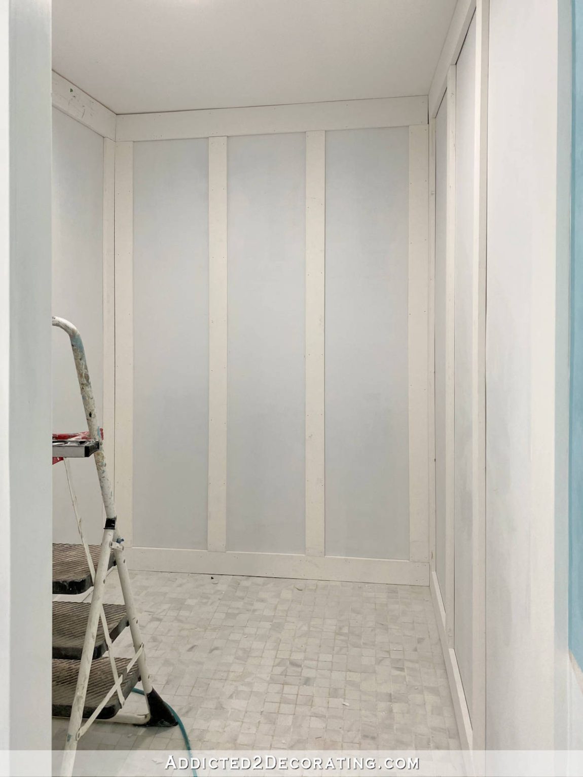 Master Bathroom Water Closet Progress - Addicted 2 Decorating®