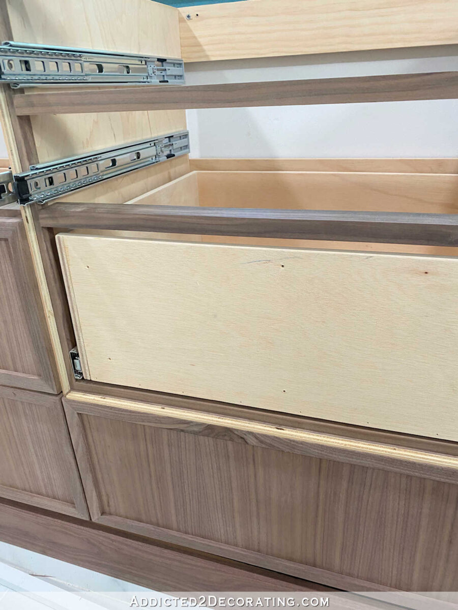 DIY Chest Of Drawers — Part 2 (Walnut Storage Cabinet For Our Bathroom ...