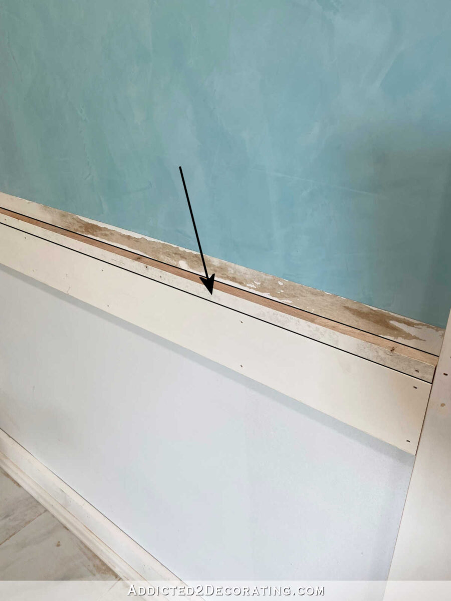 DIY Wainscoting Part 1 - The Anatomy Of Judge's Paneling With Tile ...