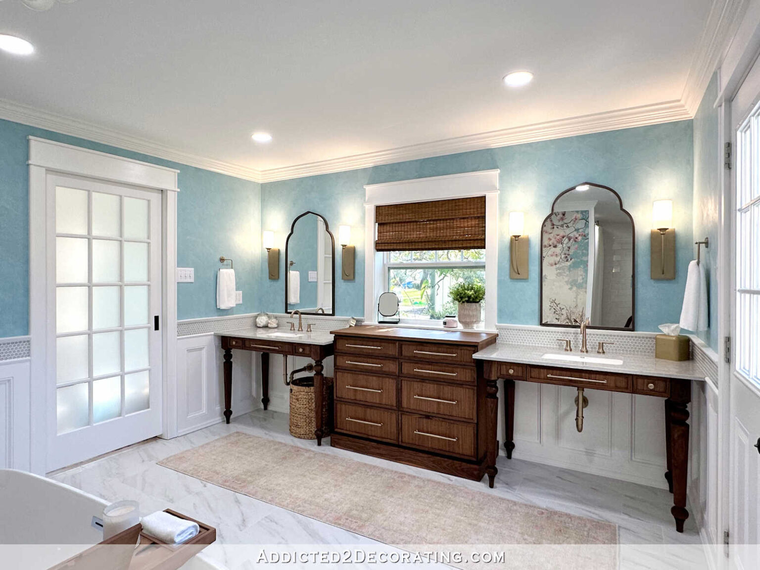 Master Bathroom Remodel (Before & After) - Addicted 2 Decorating®