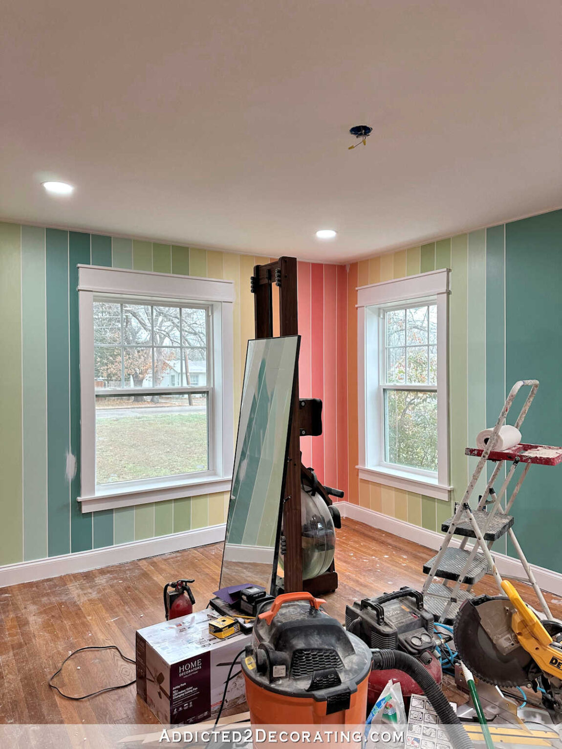 Home Gym Progress (Barely) - Addicted 2 Decorating®