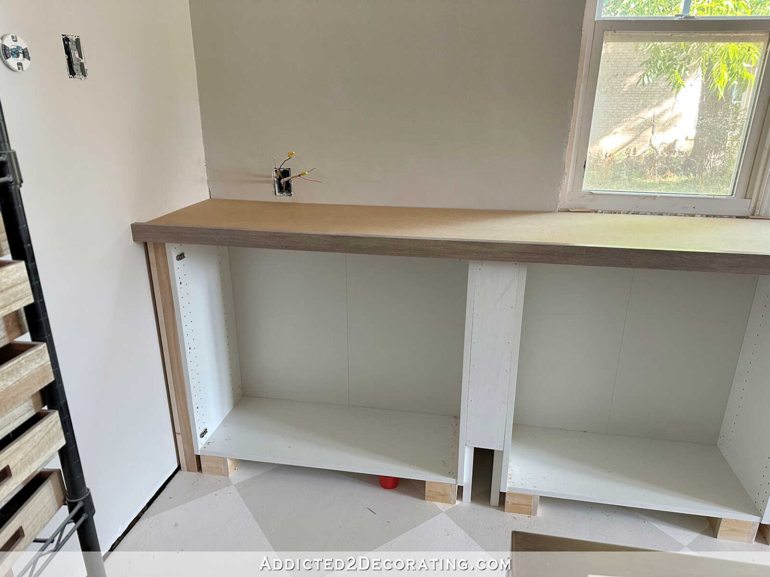 Studio Progress - Cabinets Installed, Countertop Fail, and Countertop ...