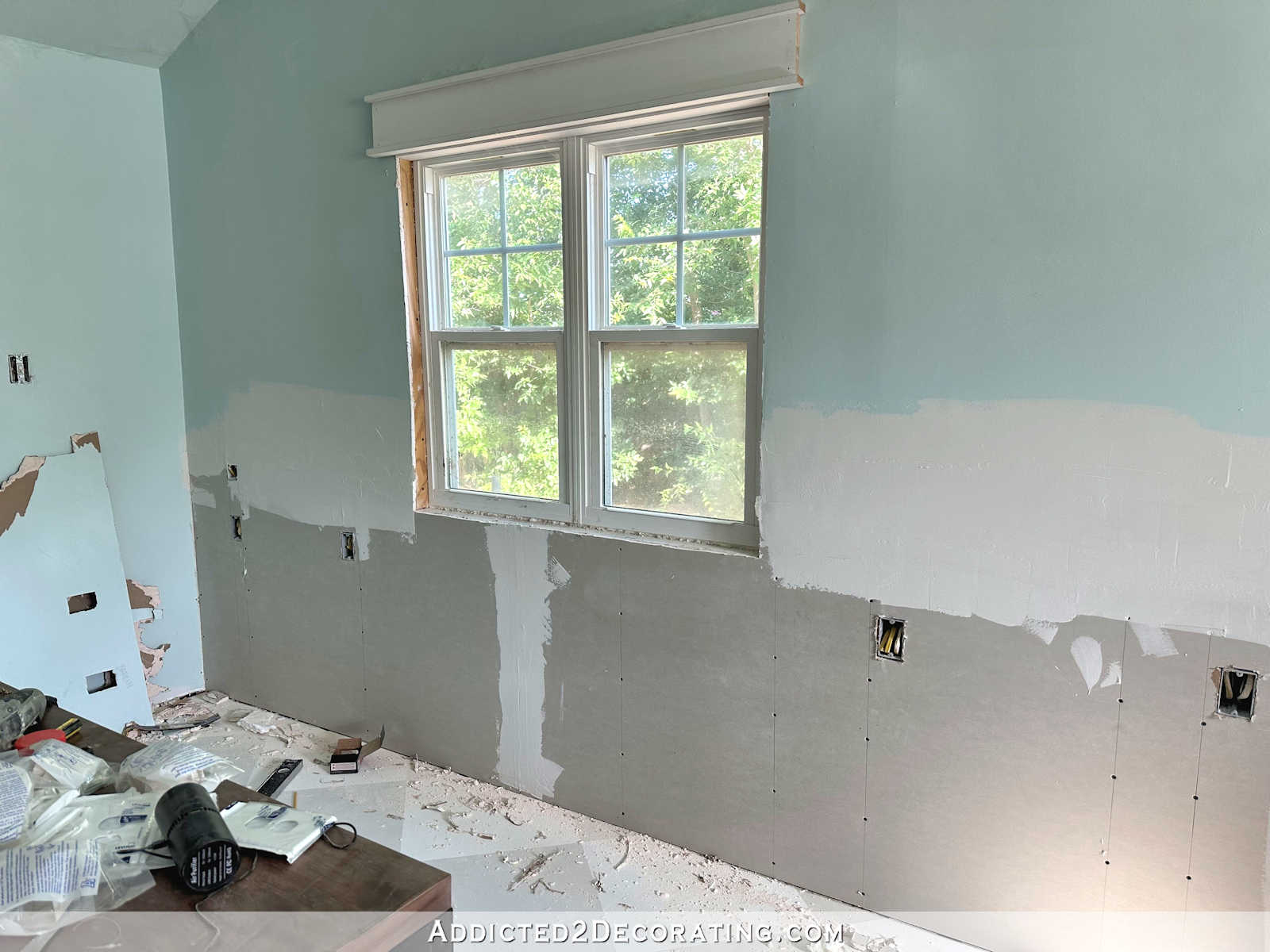 The Studio Drywall Is Done! (Plus, My Self-Psychoanalysis) - Addicted 2 ...