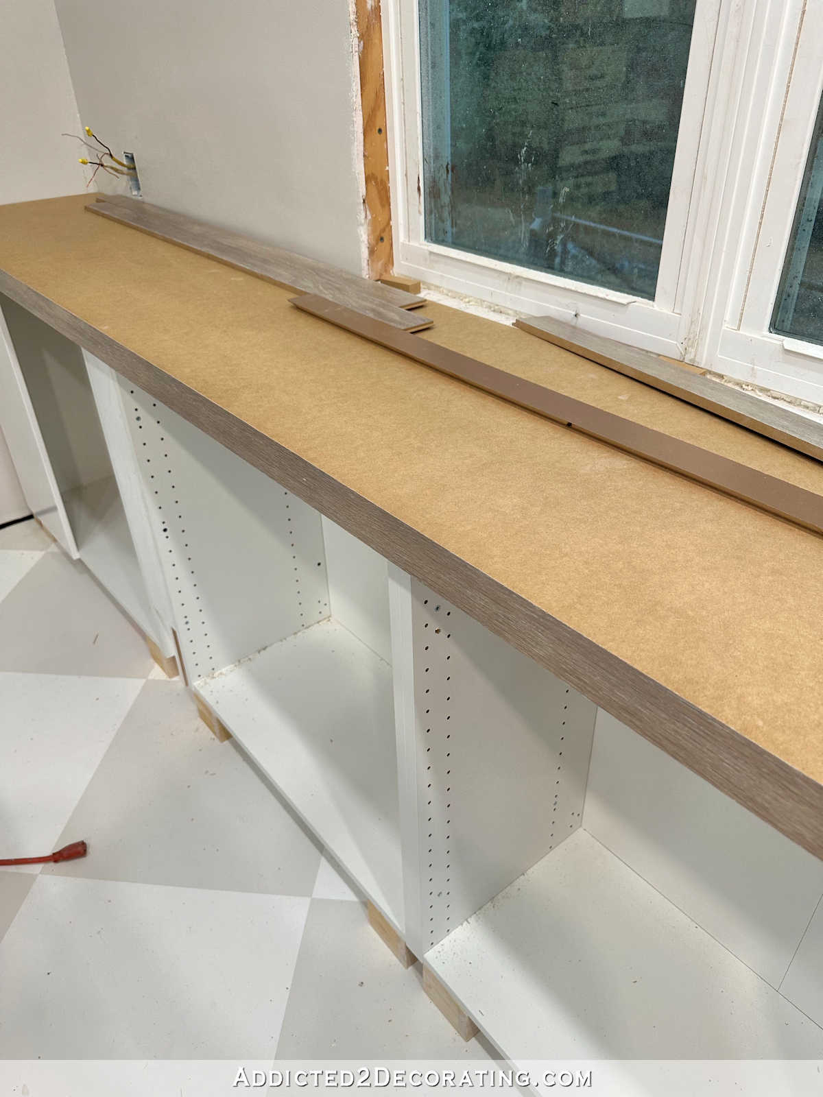 Studio Progress - Cabinets Installed, Countertop Fail, and Countertop ...