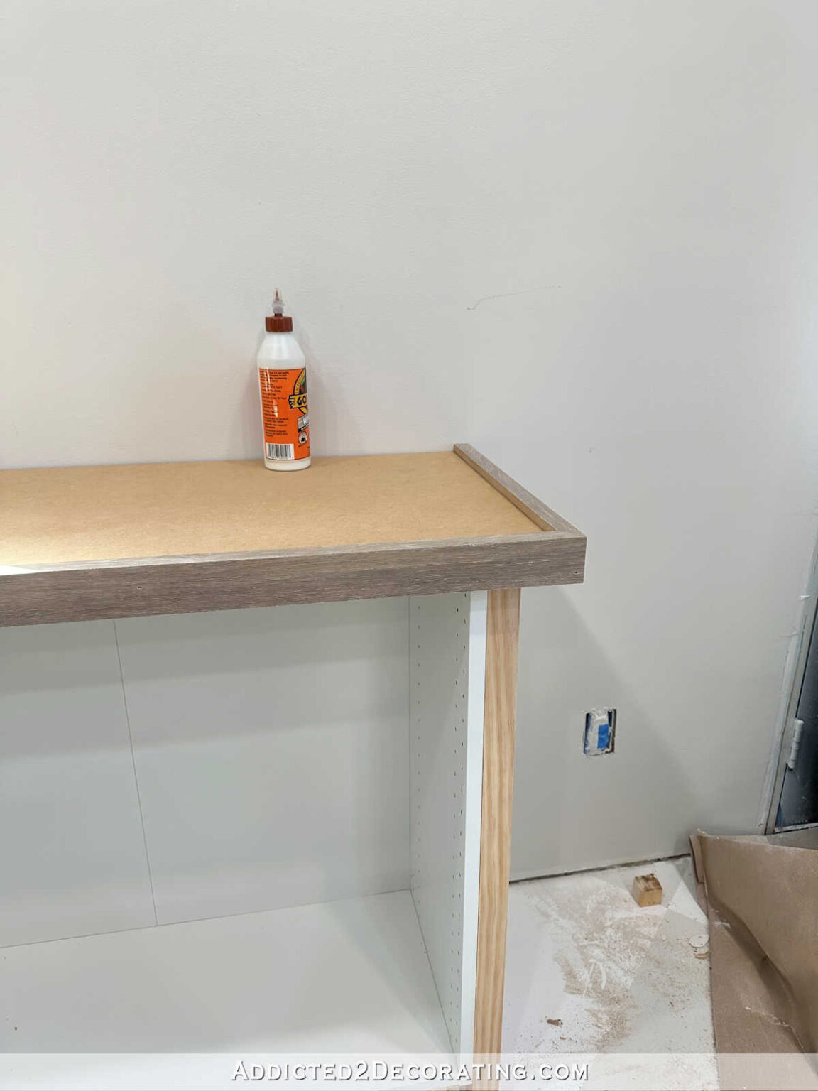 Studio Progress - Cabinets Installed, Countertop Fail, and Countertop ...