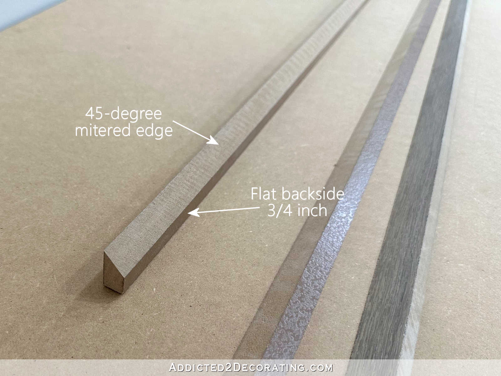 Long DIY Countertop Made With Laminate Flooring (How To Make A 20-Foot ...