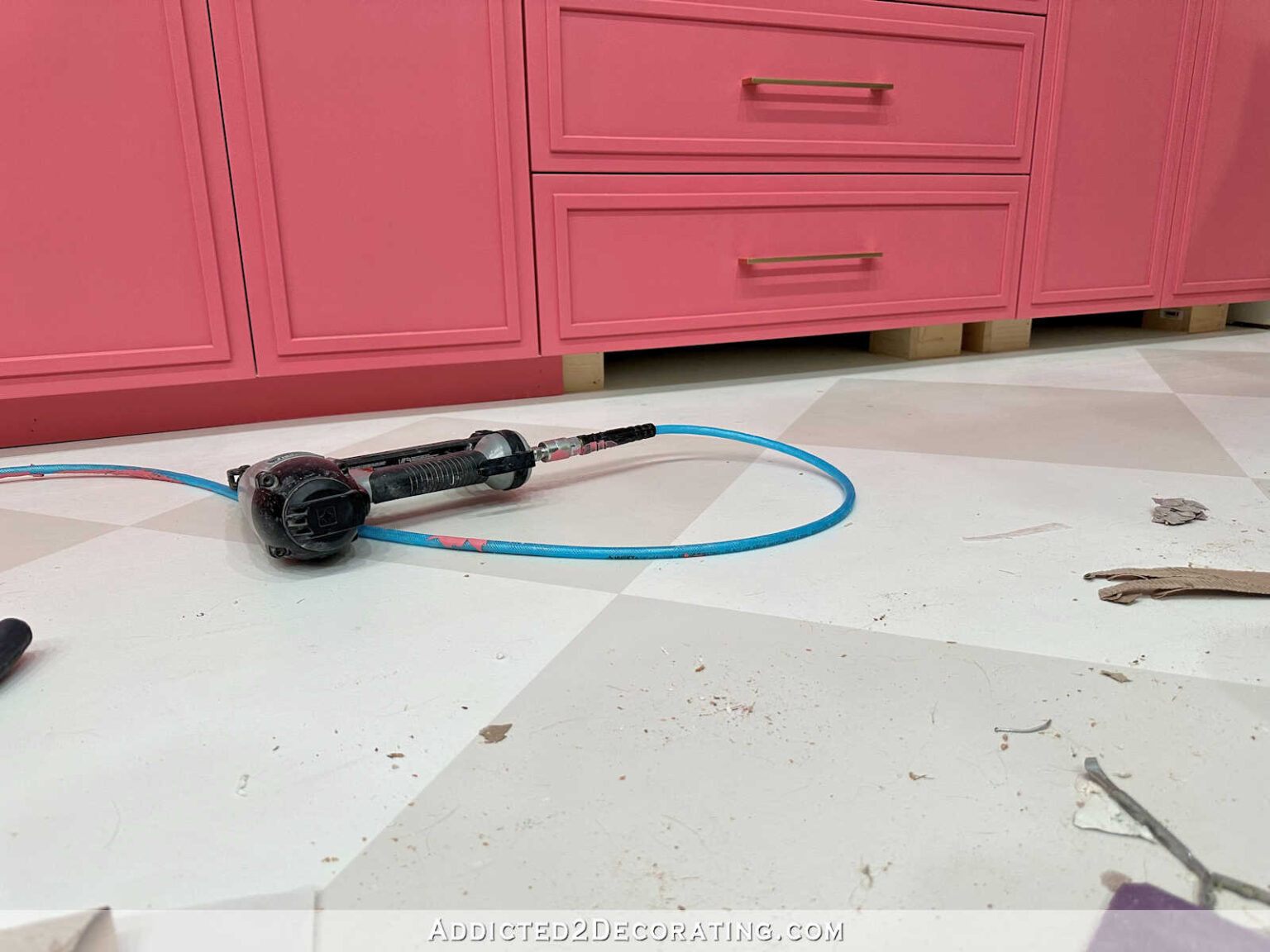 My Finished DIY Whitewashed Red Oak Hardwood Floors - Addicted 2 ...