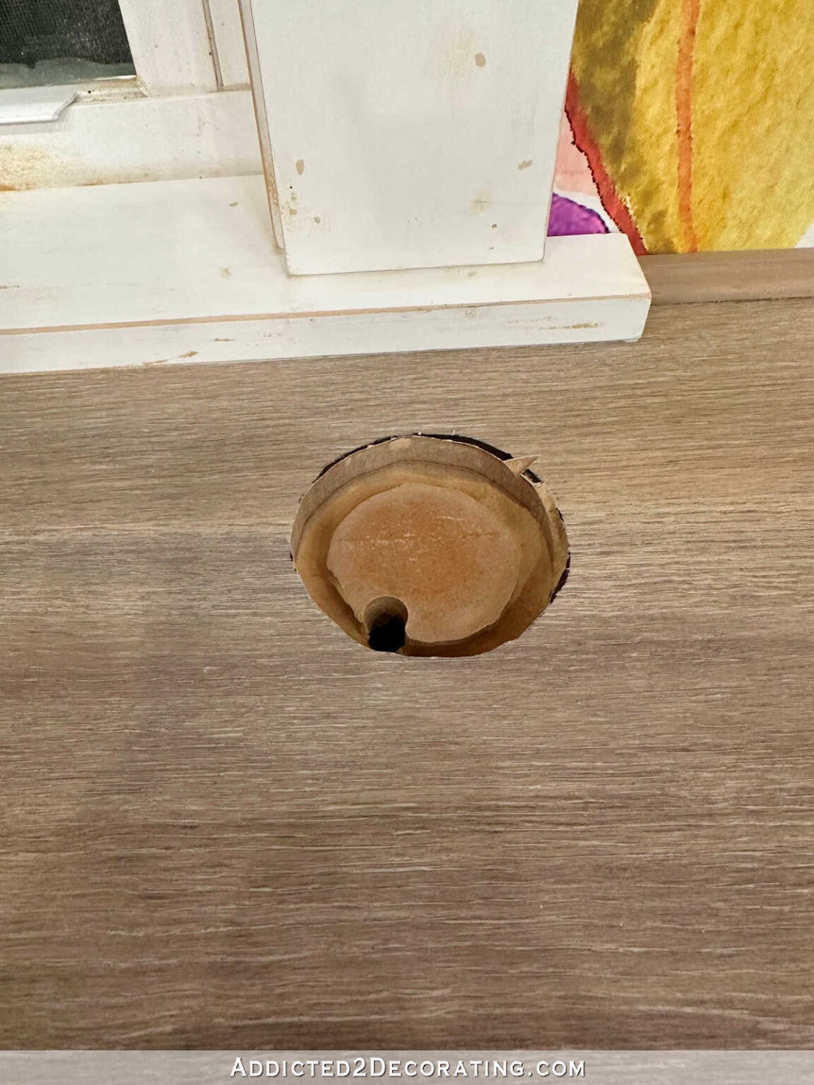 Adding In-Cabinet Outlets & Countertop Grommet Outlets In My Studio ...