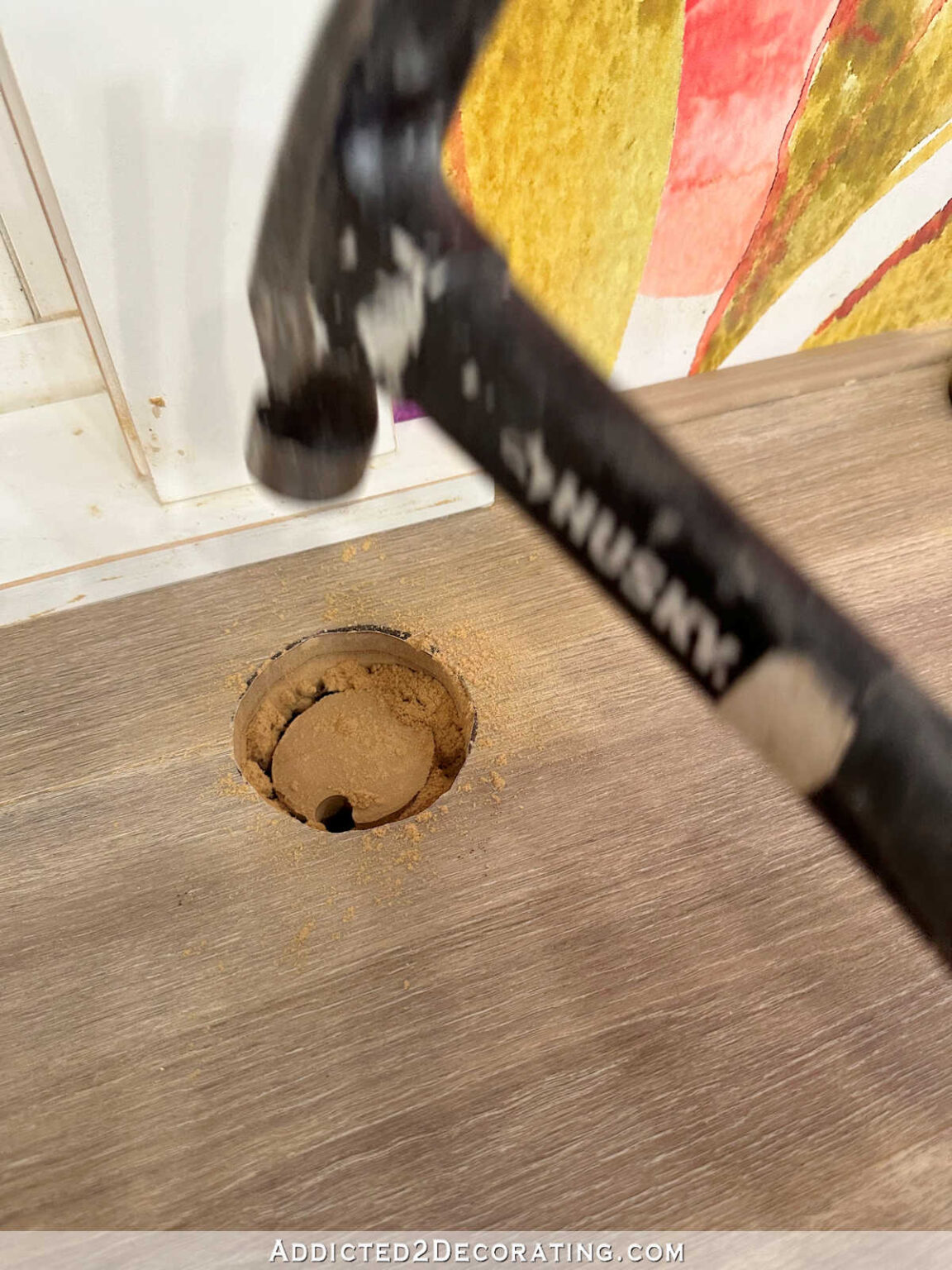 Adding In-Cabinet Outlets & Countertop Grommet Outlets In My Studio ...