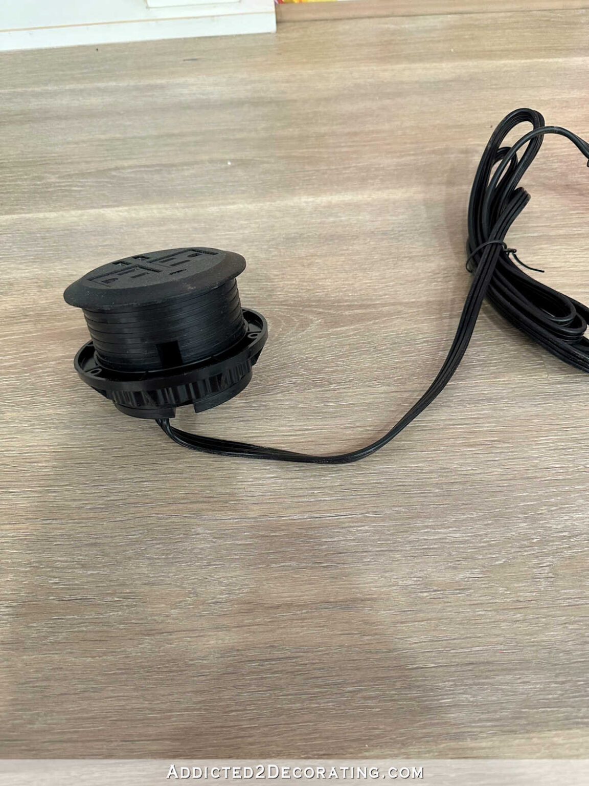 Adding In-Cabinet Outlets & Countertop Grommet Outlets In My Studio ...