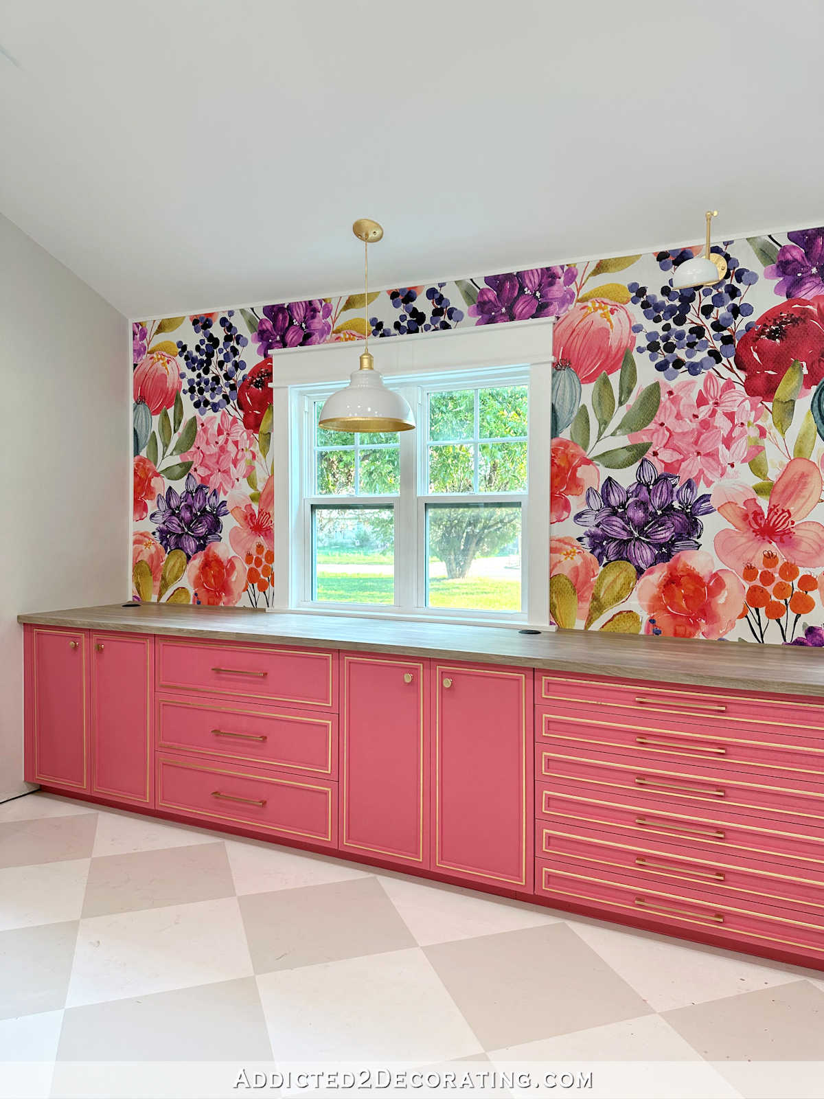 Studio Progress - The Mural Wall Is Finished!! - Addicted 2 Decorating®