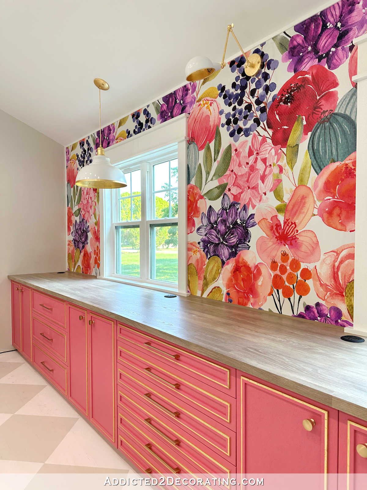 Studio Progress - The Mural Wall Is Finished!! - Addicted 2 Decorating®