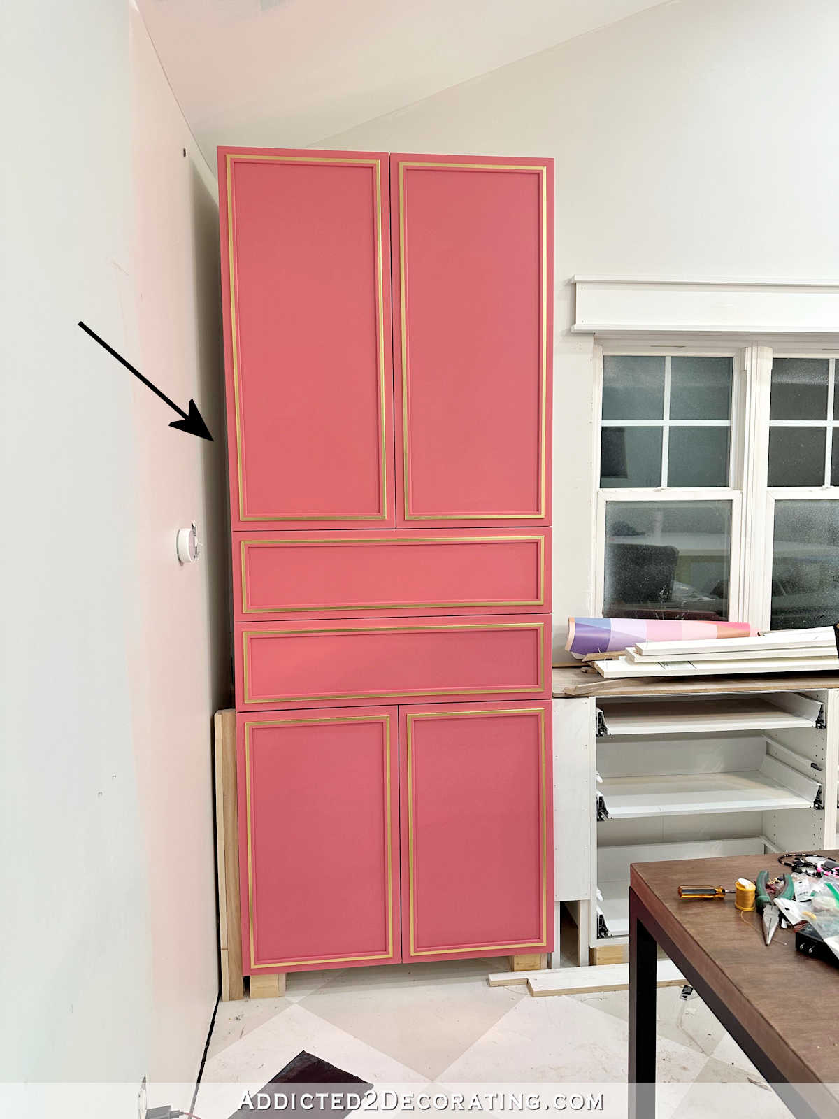 Studio Office Area Cabinet Progress - Doors and Drawer Fronts Are ...