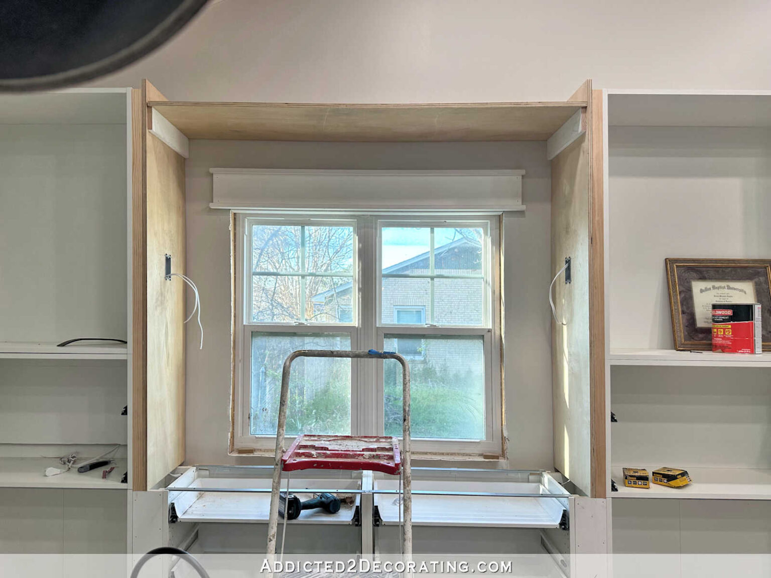 Studio Office Cabinet Progress - Cubby Bridge Basic Build - Addicted 2 ...