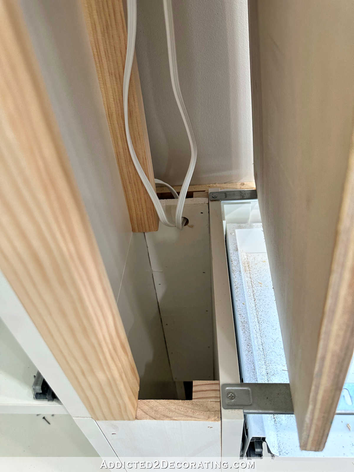 Studio Office Cabinet Progress - Building Out The Cabinet Boxes ...