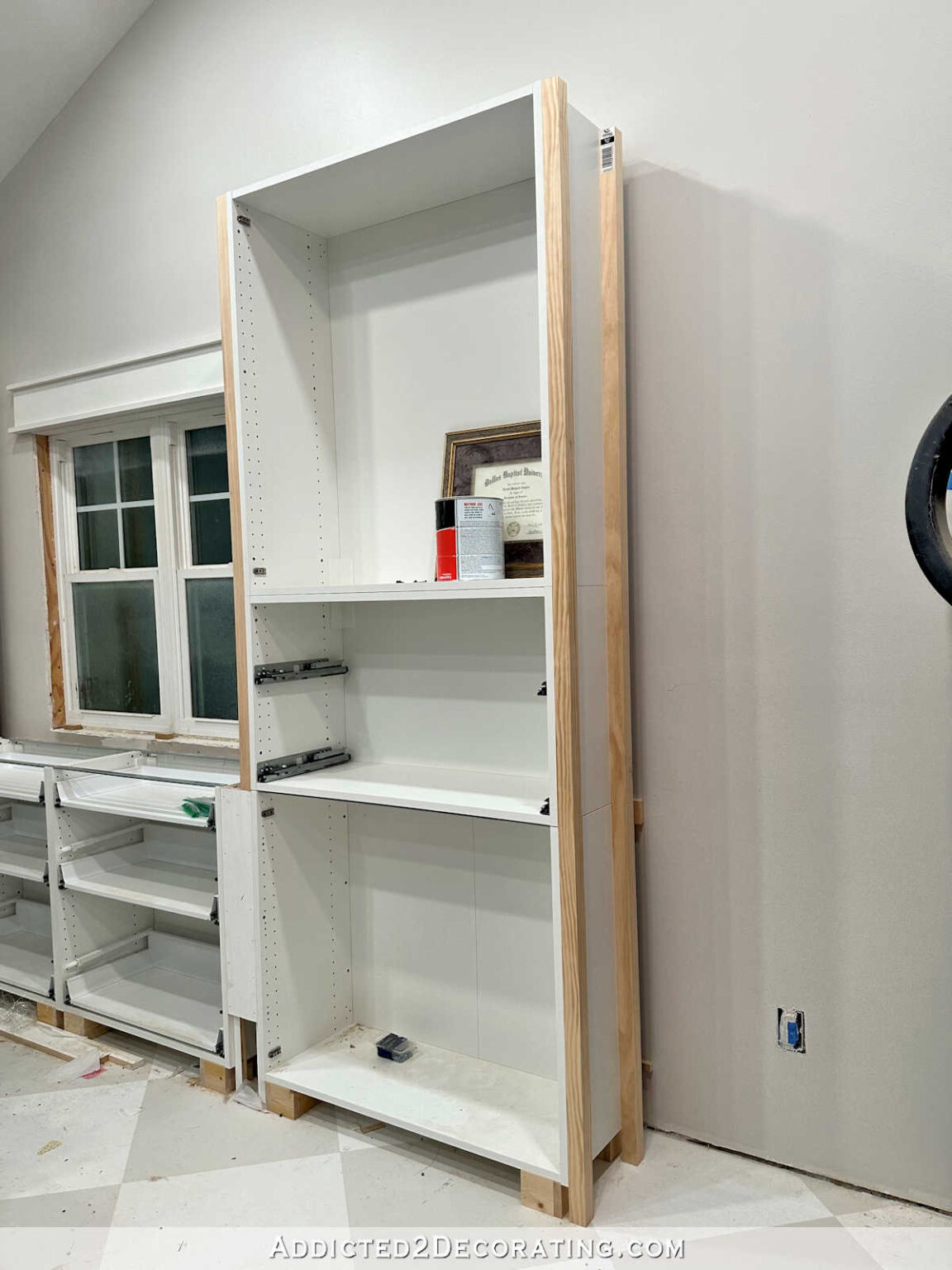 My Office Area Studio Cabinets - From Start To Finish - Addicted 2 ...