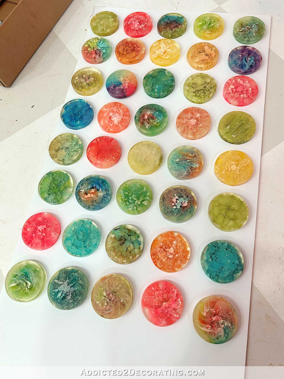My Plan For A Resin Petri Art Wall In The Studio - Addicted 2 Decorating®