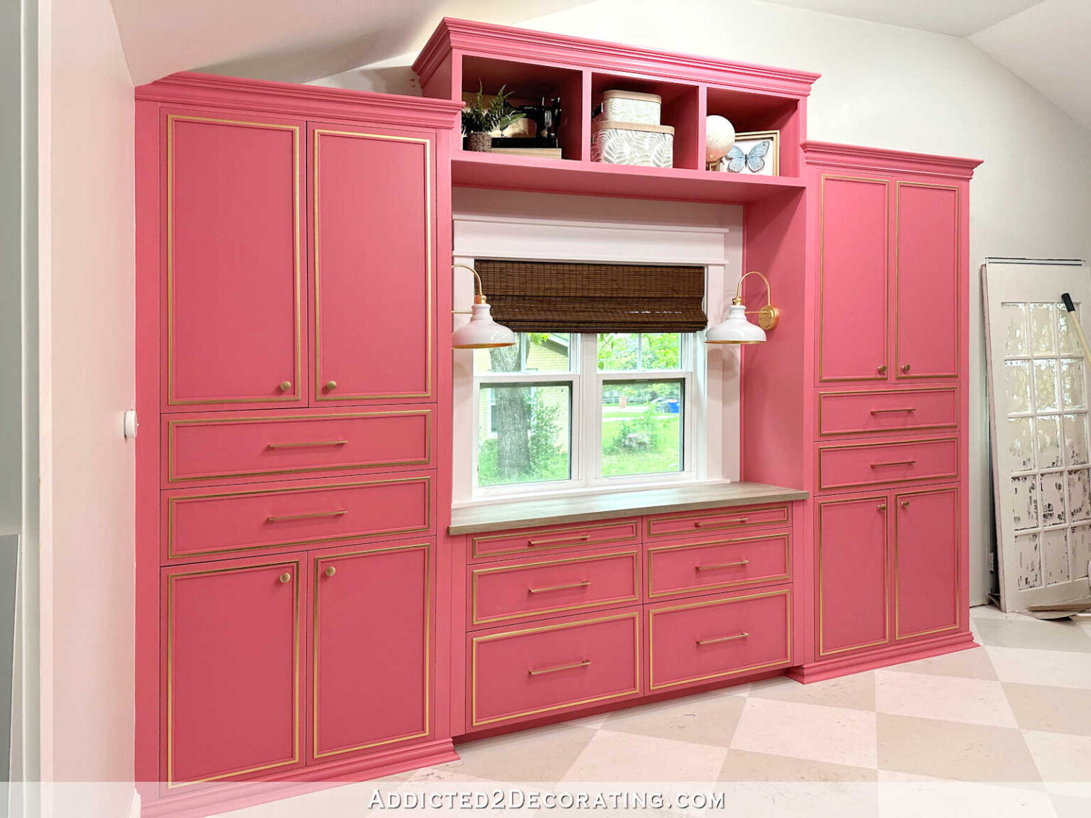 My Office Area Studio Cabinets - From Start To Finish - Addicted 2 ...