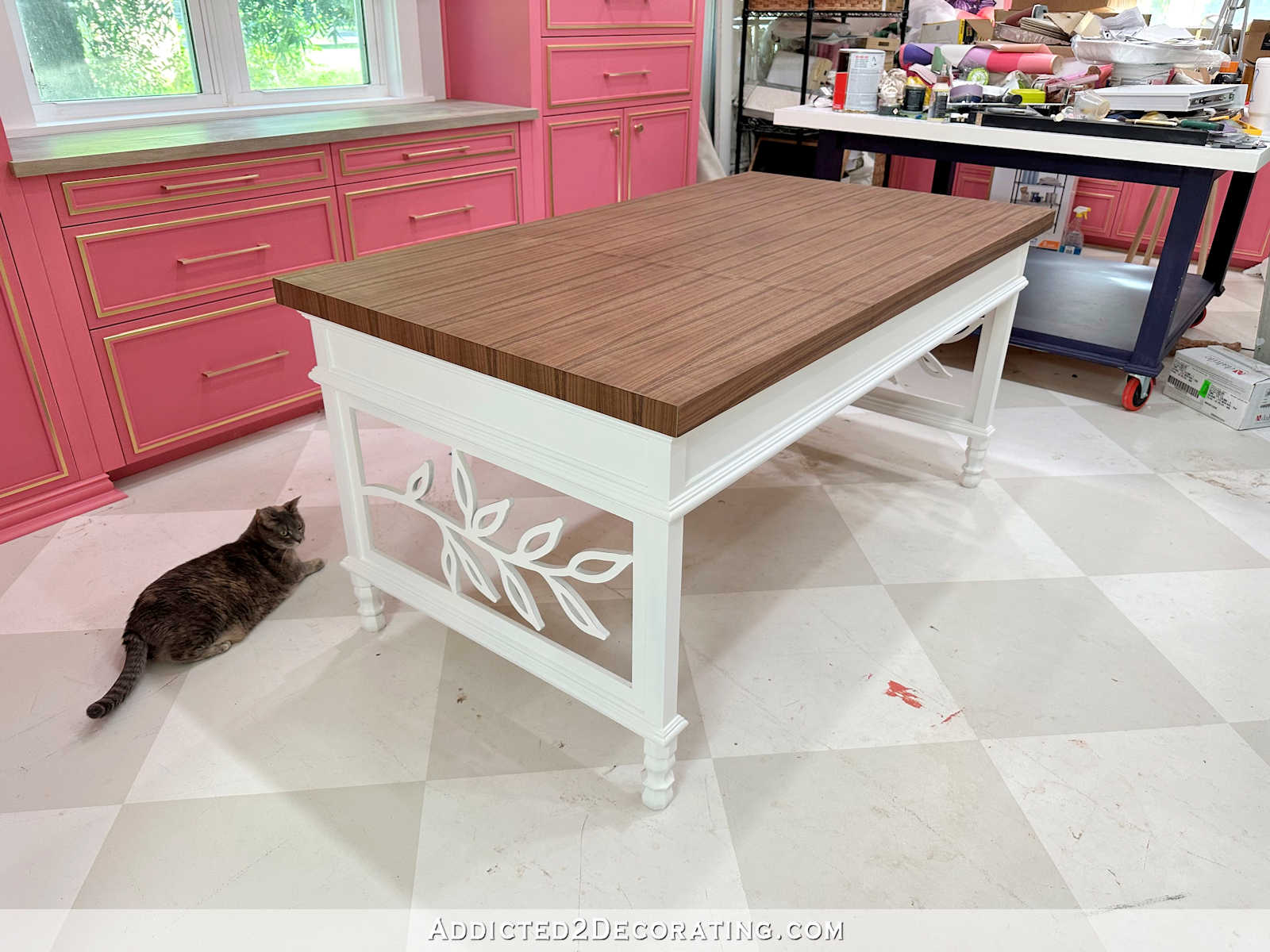 Studio Desk Makeover – FINISHED! (Plus, Adding Wood Veneer To A Desktop ...