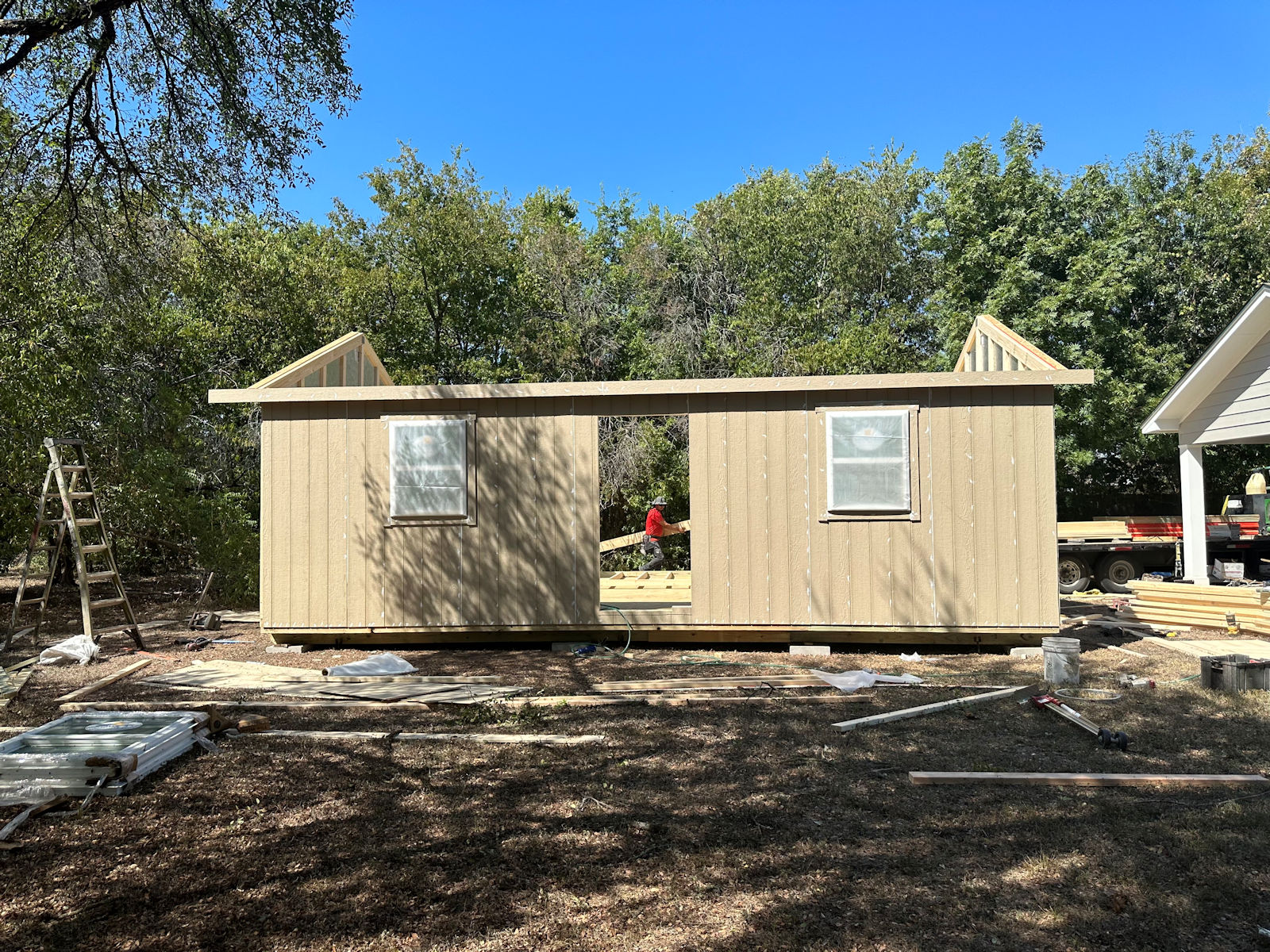 How To Build A Shed (Or Workshop) - My Workshop Build From Beginning To ...