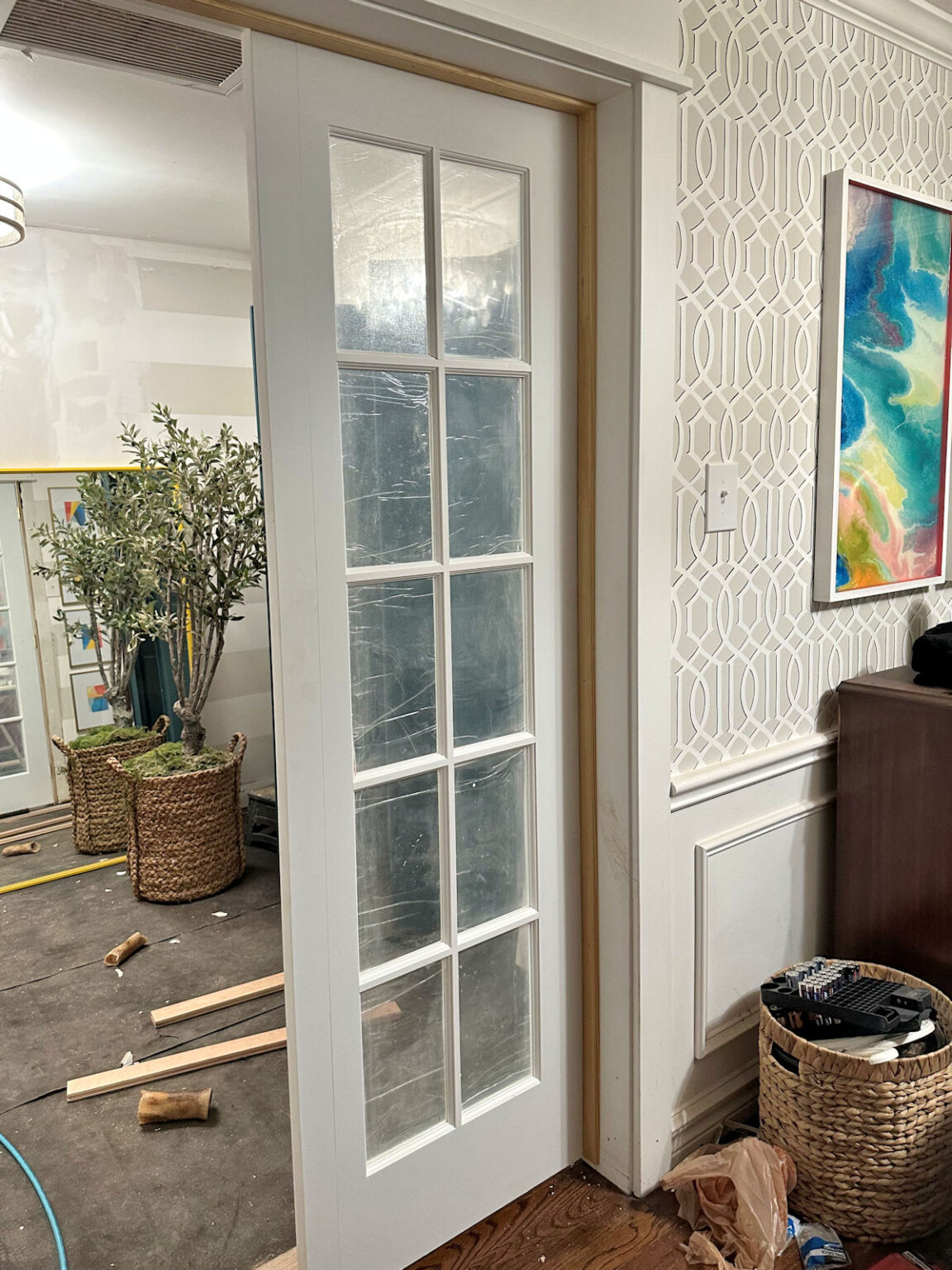 Installing Slab French Doors In A Cased Opening The Easy Way - Part 1 ...