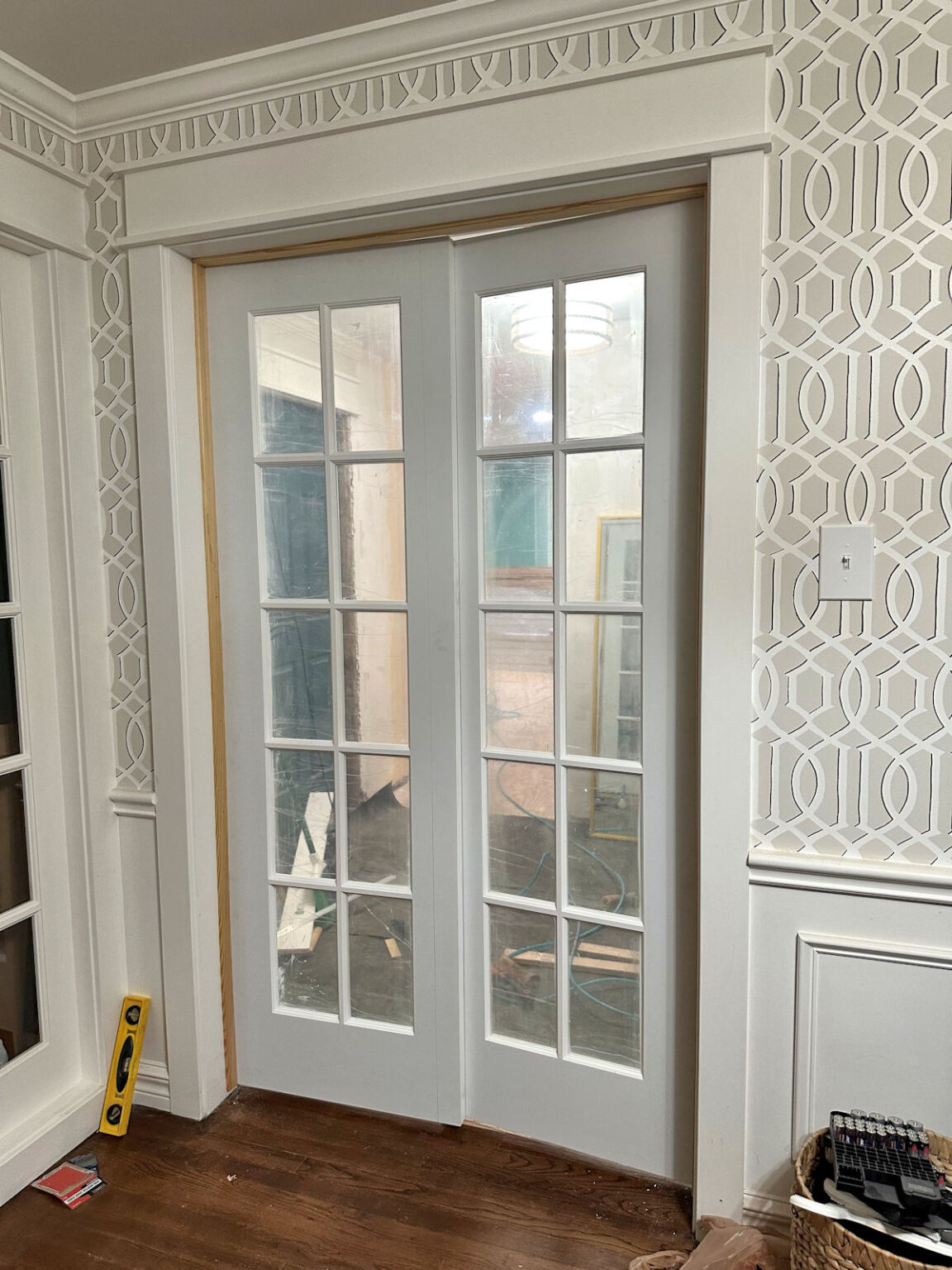 Installing Slab French Doors In A Cased Opening The Easy Way - Part 1 ...