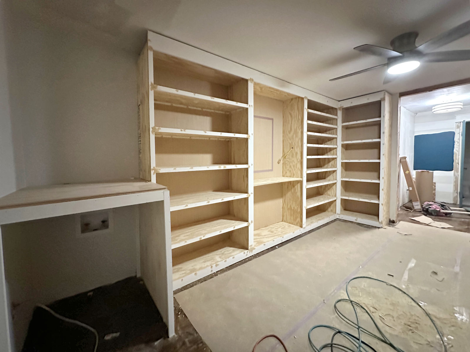 Walk-In Closet Progress - Adding Trim To The Cabinet Closets - Addicted ...