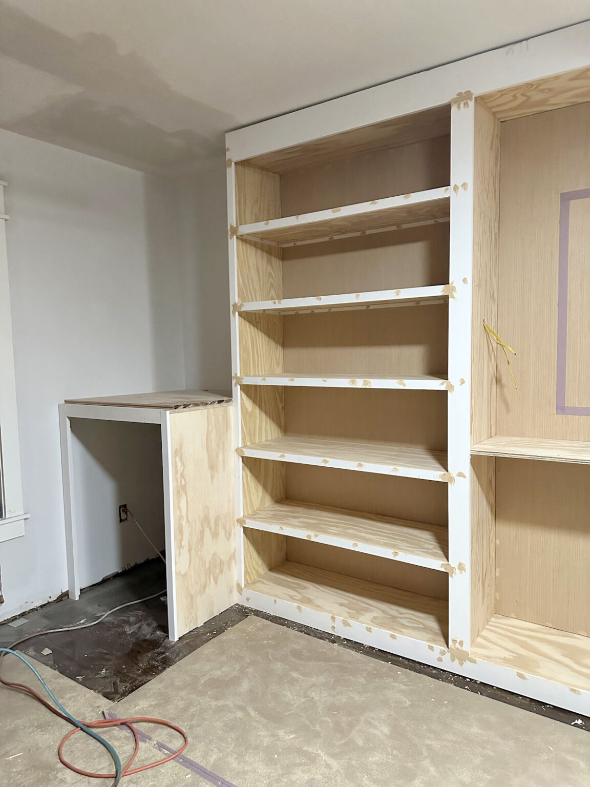 Walk-In Closet Progress - Adding Trim To The Cabinet Closets - Addicted ...