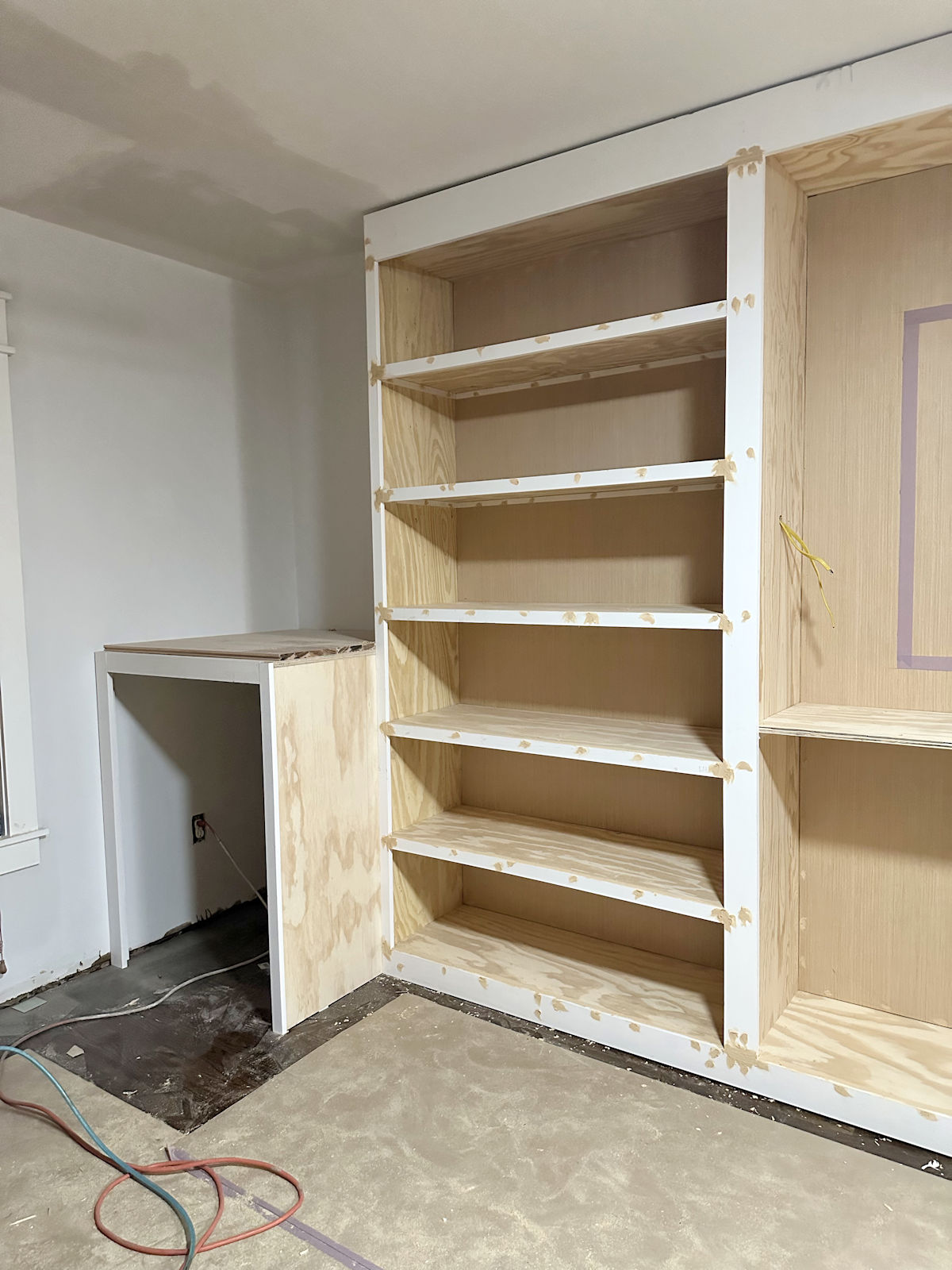 Walk-In Closet Progress - Adding Trim To The Cabinet Closets - Addicted ...