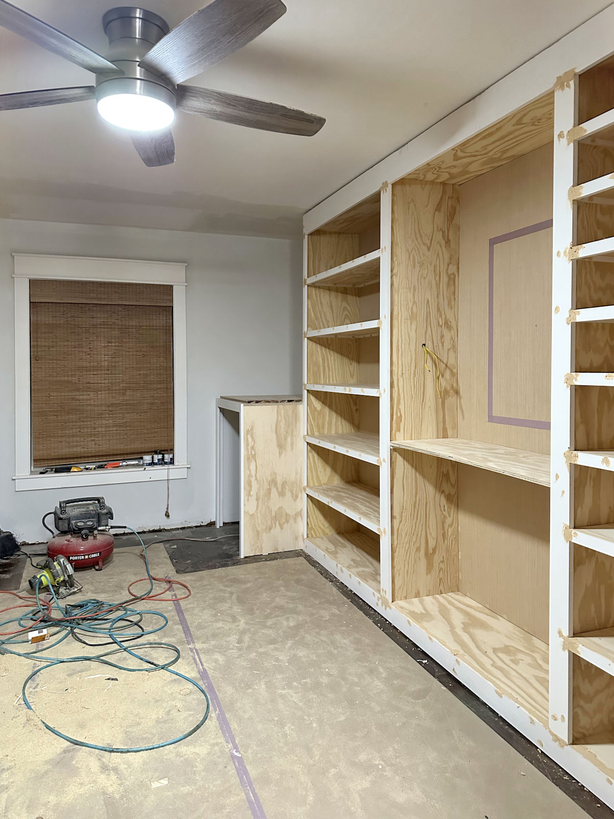 Walk-In Closet Progress - Adding Trim To The Cabinet Closets - Addicted ...