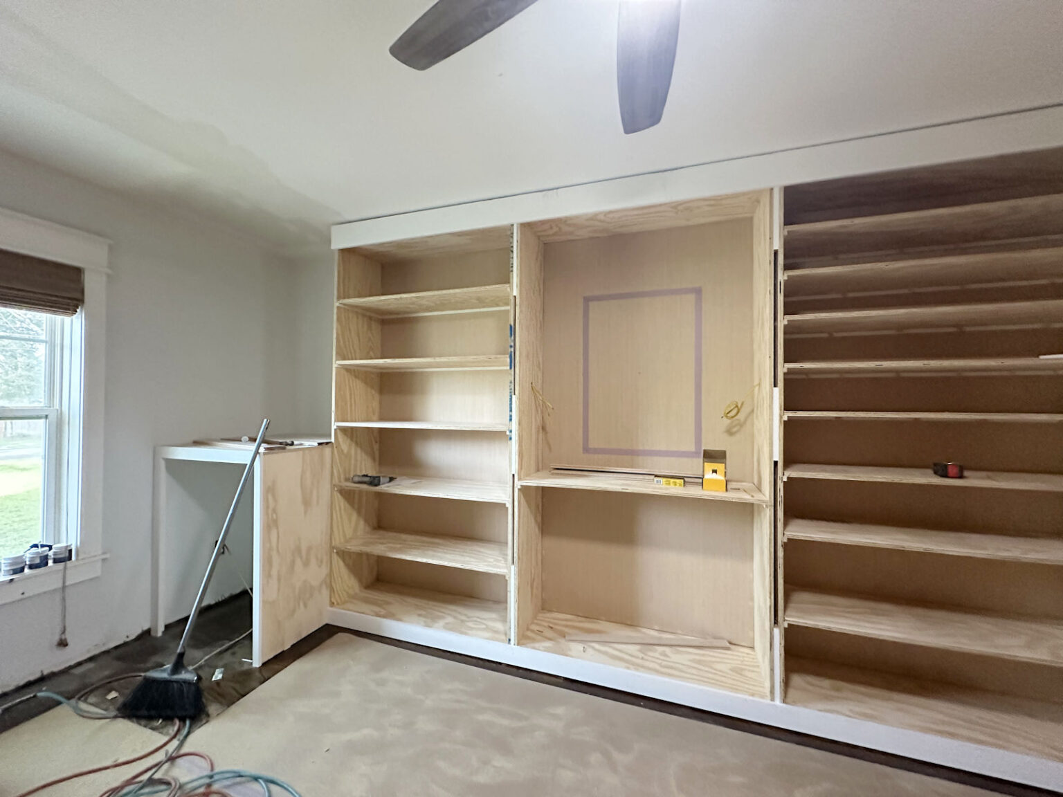 Walk-In Closet Progress - Adding Trim To The Cabinet Closets - Addicted ...