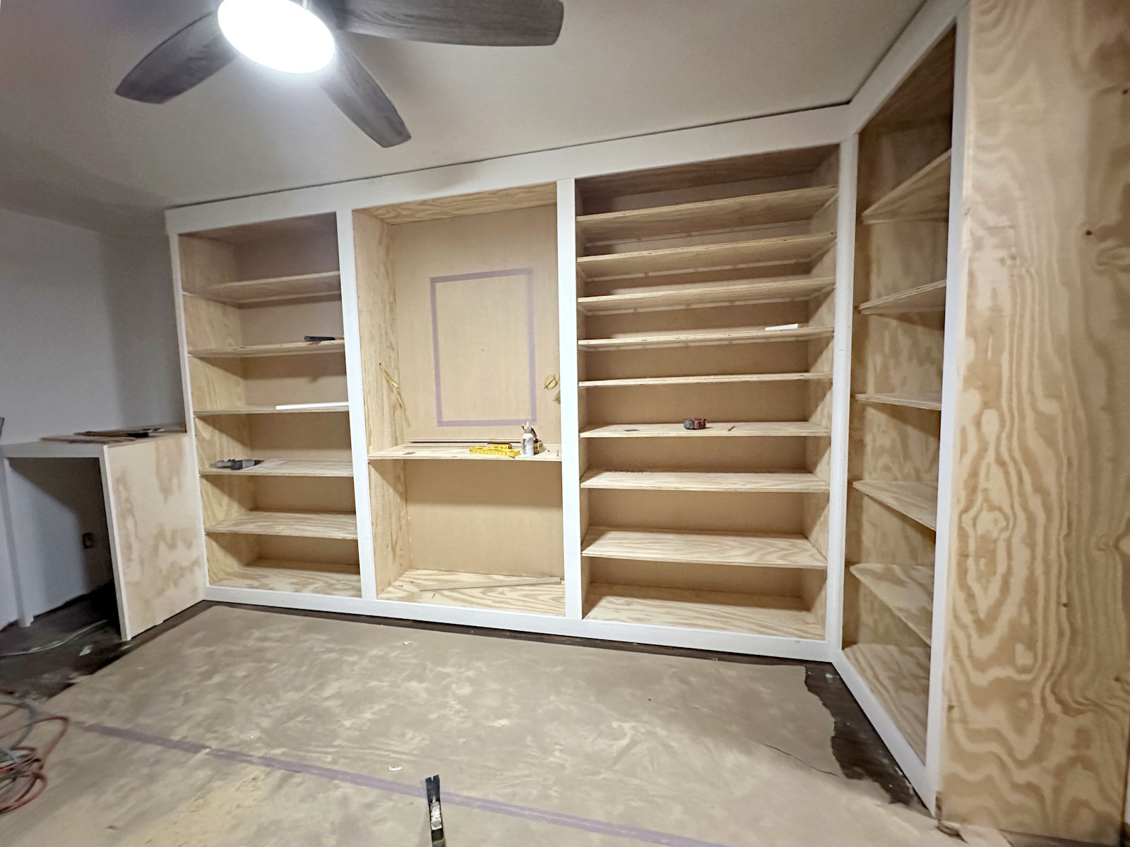 Walk-In Closet Progress - Adding Trim To The Cabinet Closets - Addicted ...
