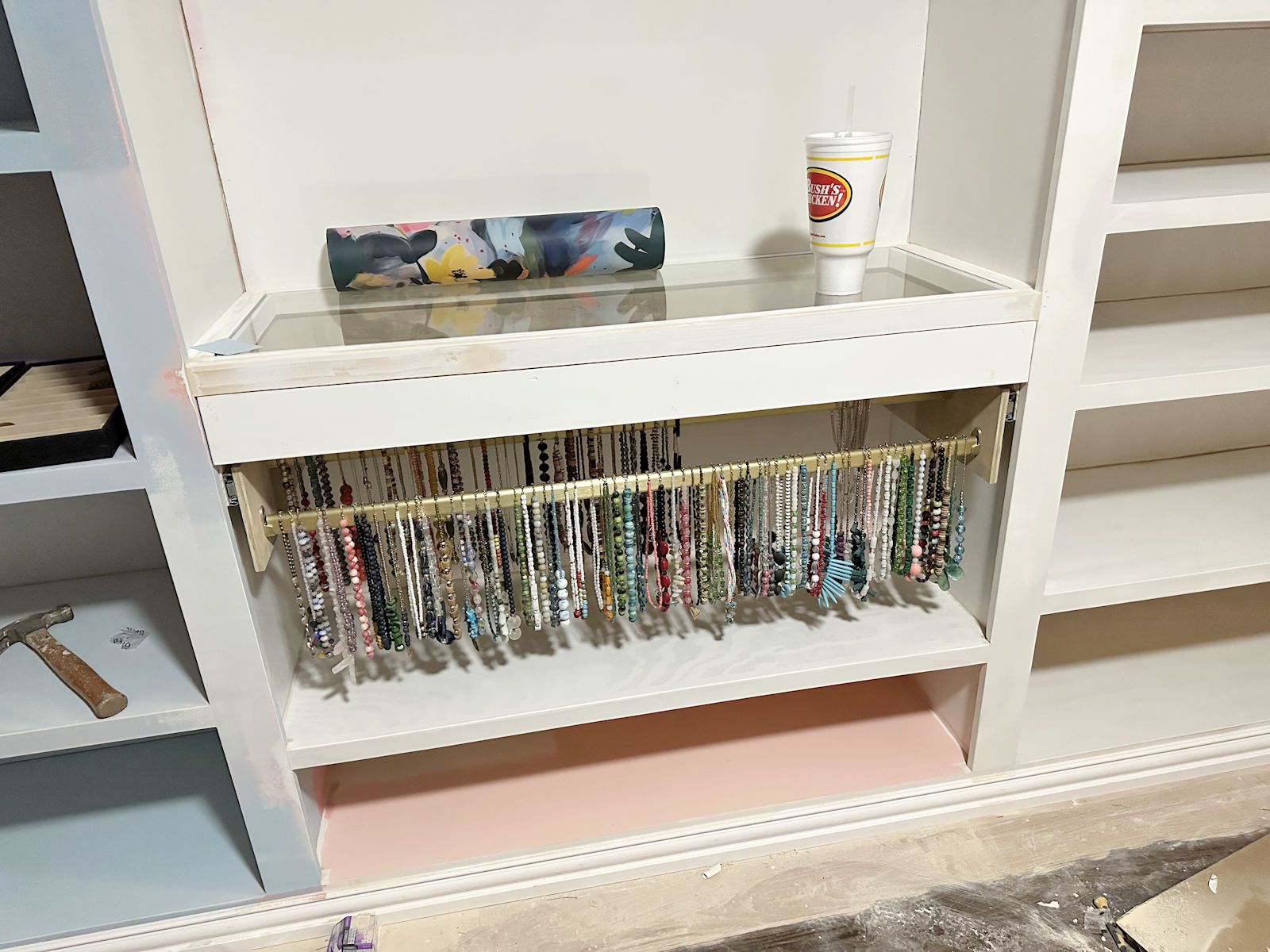 DIY Necklace Organizer (Please Help Me Finish Or Improve Upon This ...