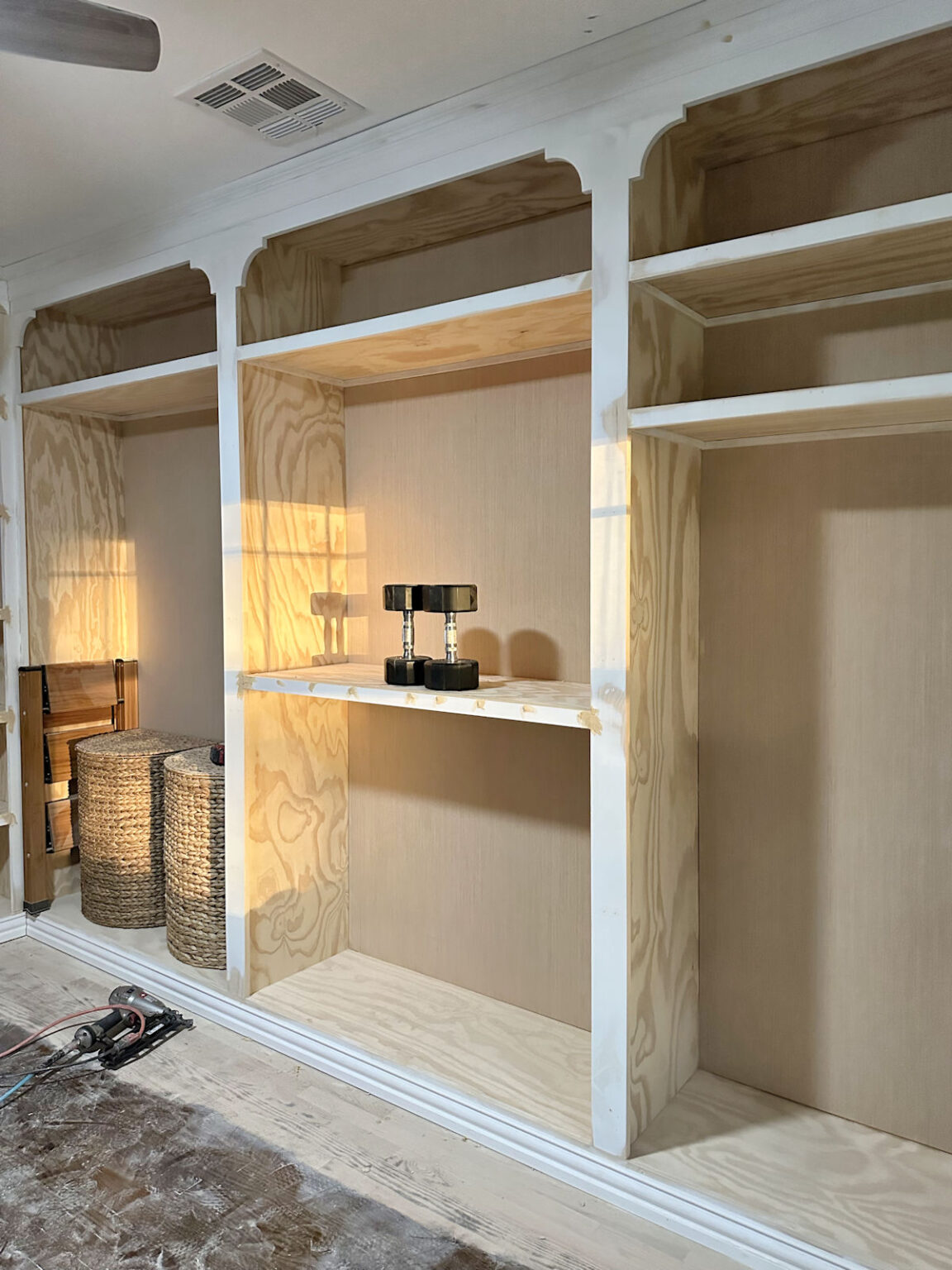 Walk-In Closet Progress: Redoing Shelves And Adding Shelves - Addicted ...