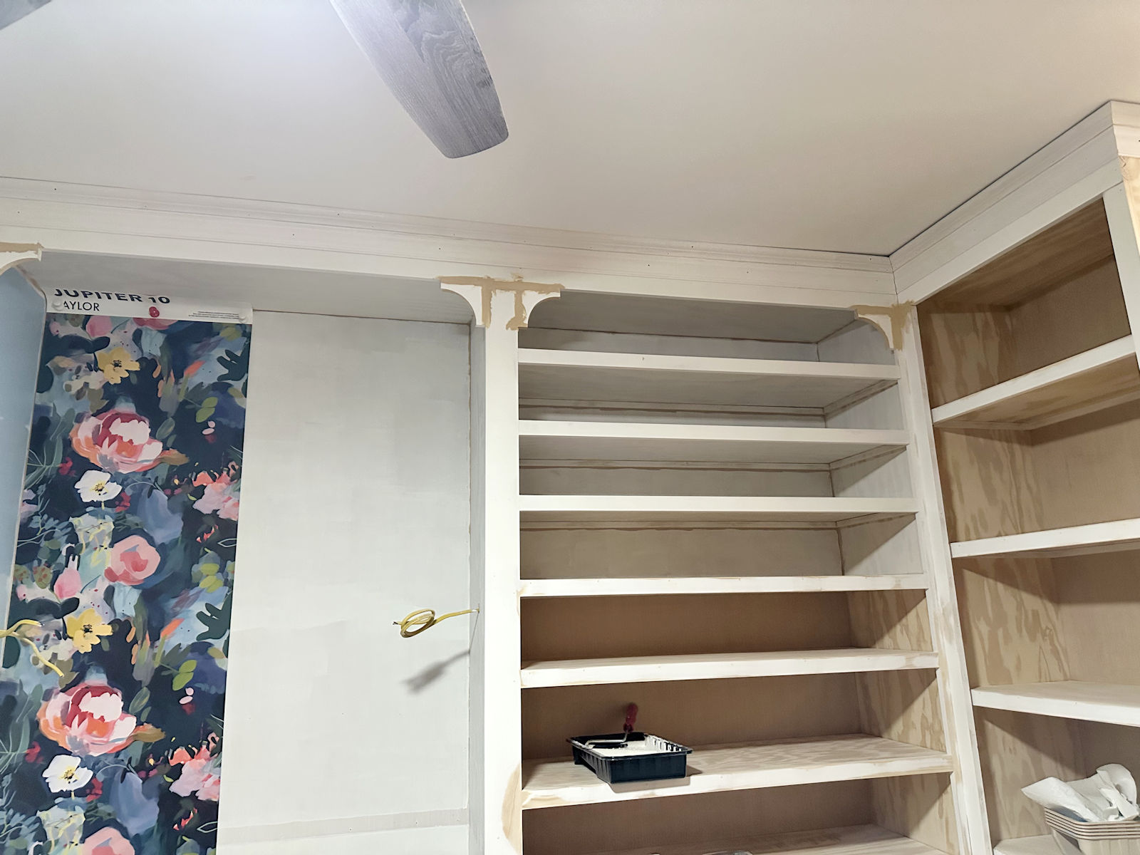 Adding Flourish And Pretty Molding To My Closet Cabinets - The Haute Houzz