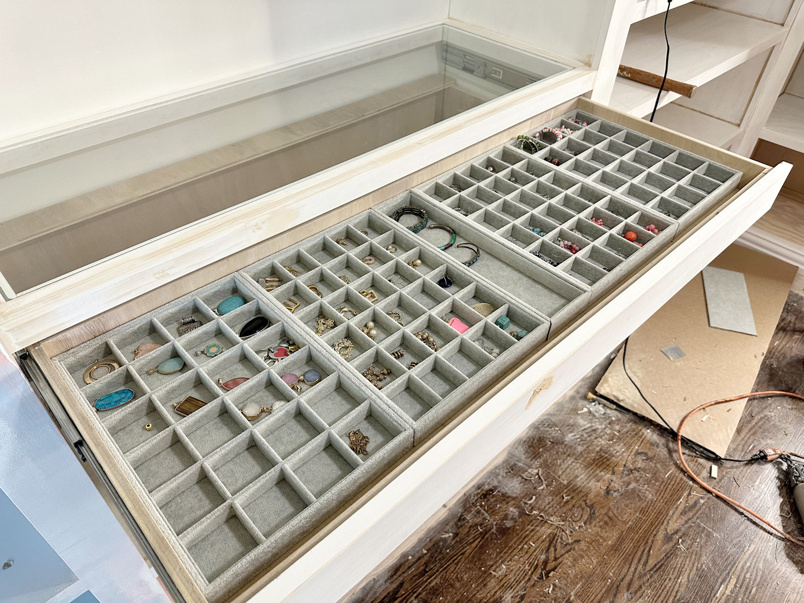 Customizing Store Bought Jewelry Drawer Inserts (And Saving Over $500 ...