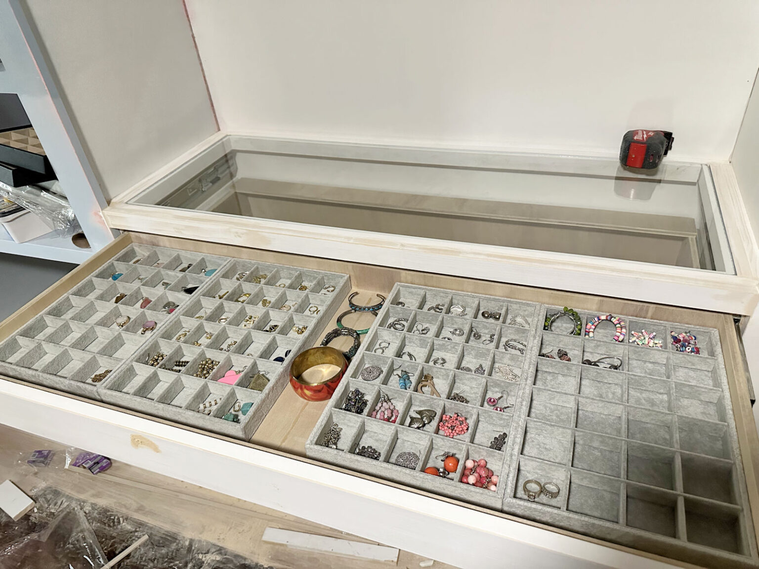 Customizing Store Bought Jewelry Drawer Inserts (And Saving Over $500 ...